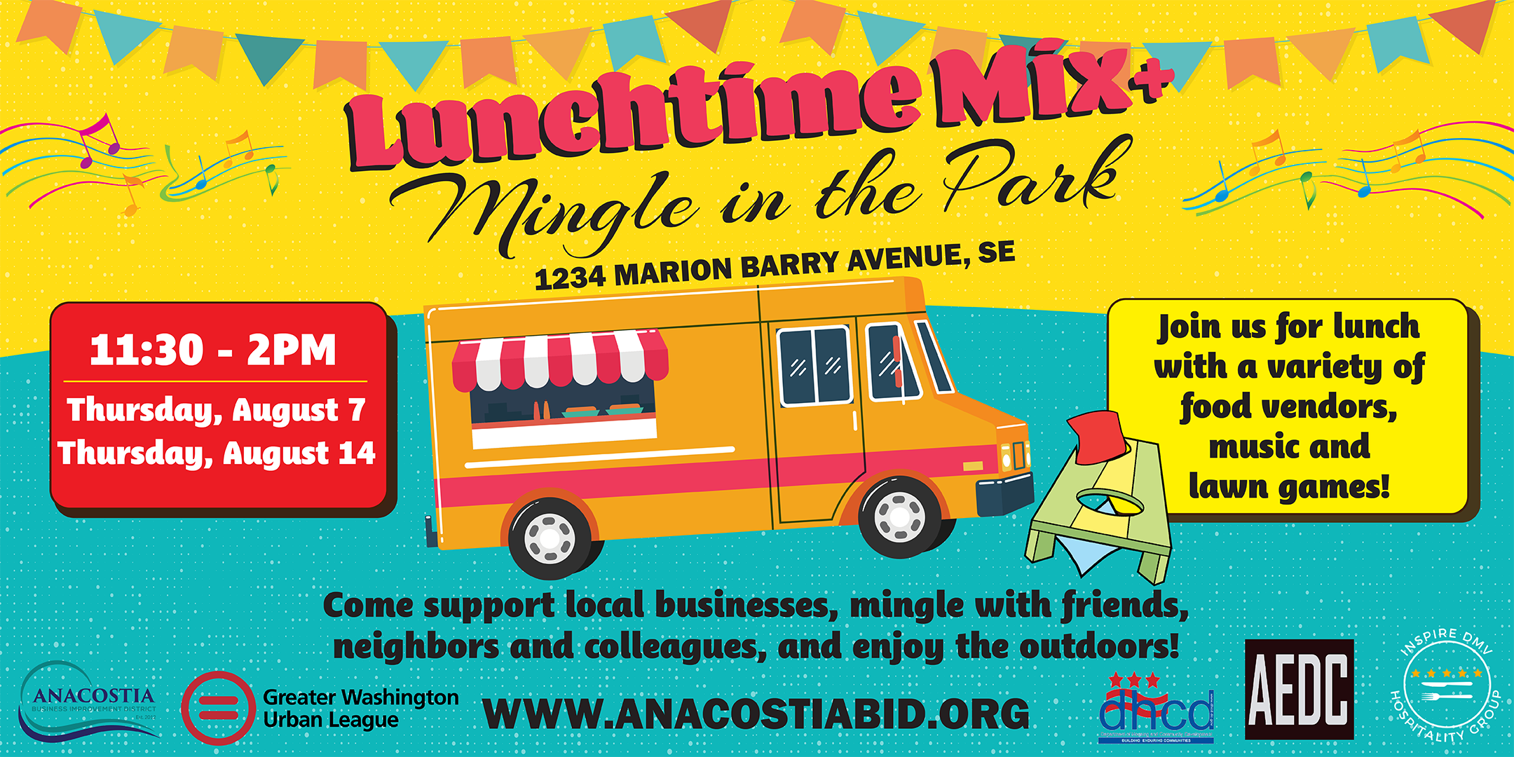 2025 LUNCHTIME MIX & MINGLE — ANACOSTIA BID