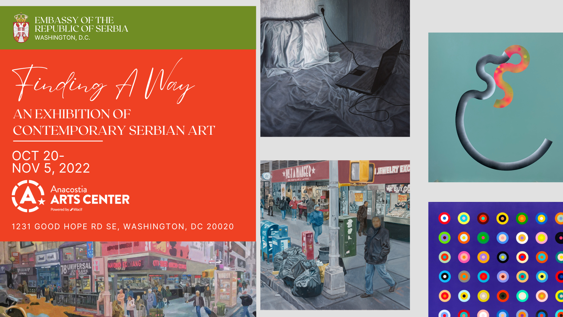 OCT 20 | Finding A Way, Serbian Contemporary Art at the Anacostia Arts ...