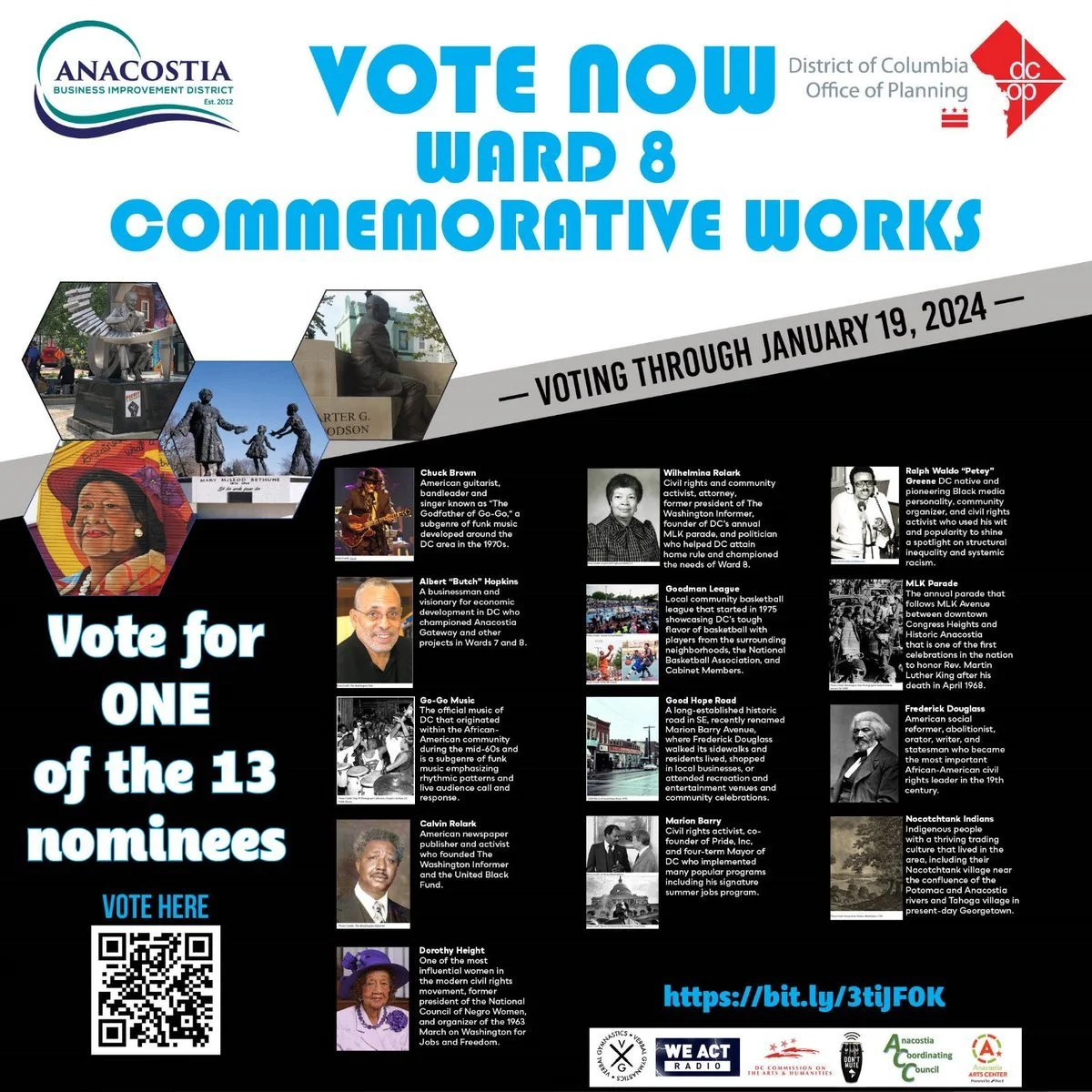 NOW - JAN 19 | Place your vote for a Ward 8 Commemorative Work ...