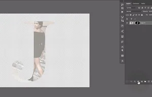 How to Create an Out of Bounds Text Effect in Photoshop — Khara Plicanic