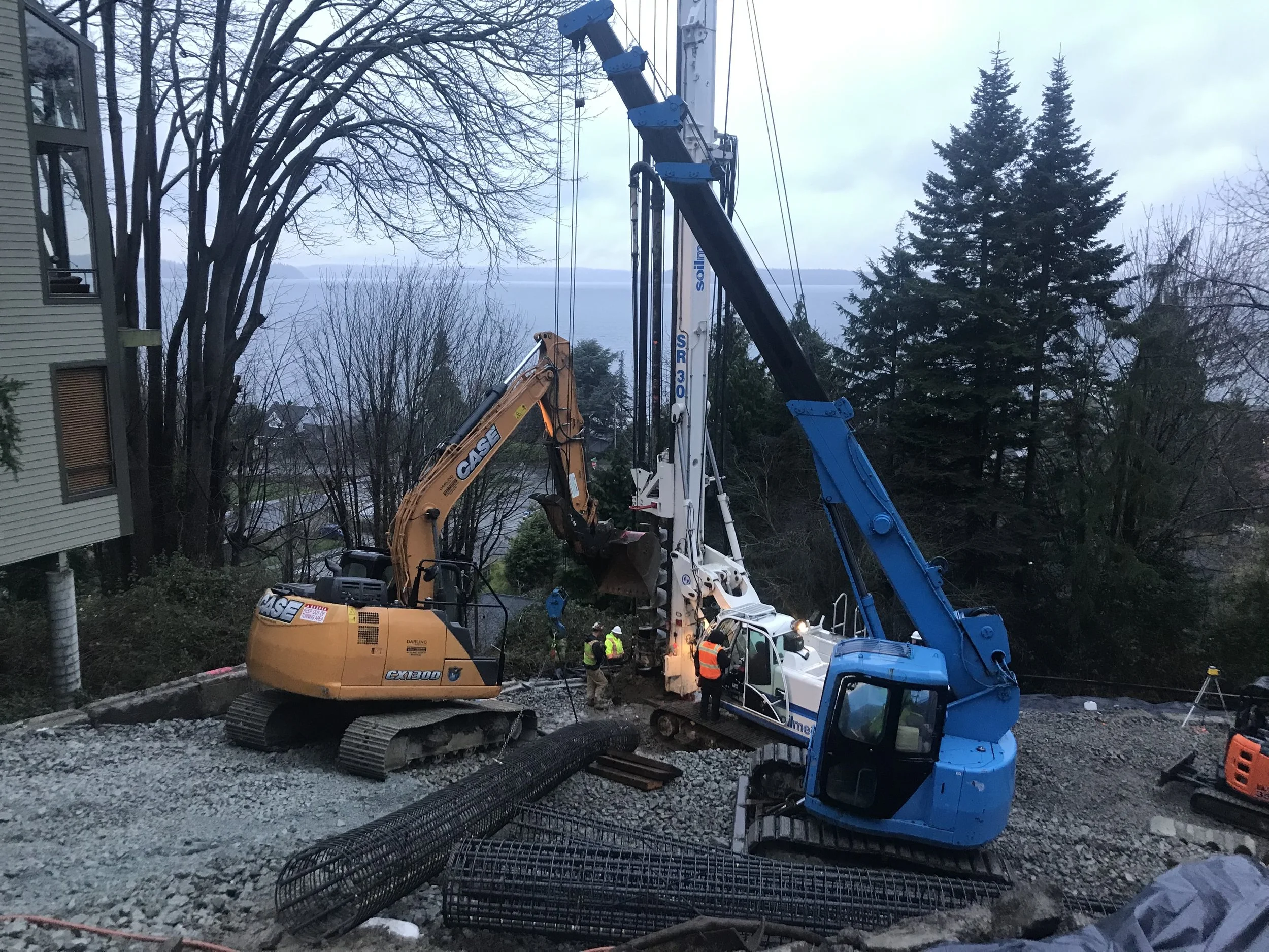 Helical Pile Foundations - Seattle - Sound Earth Anchors — NEWPORT WEST LLC