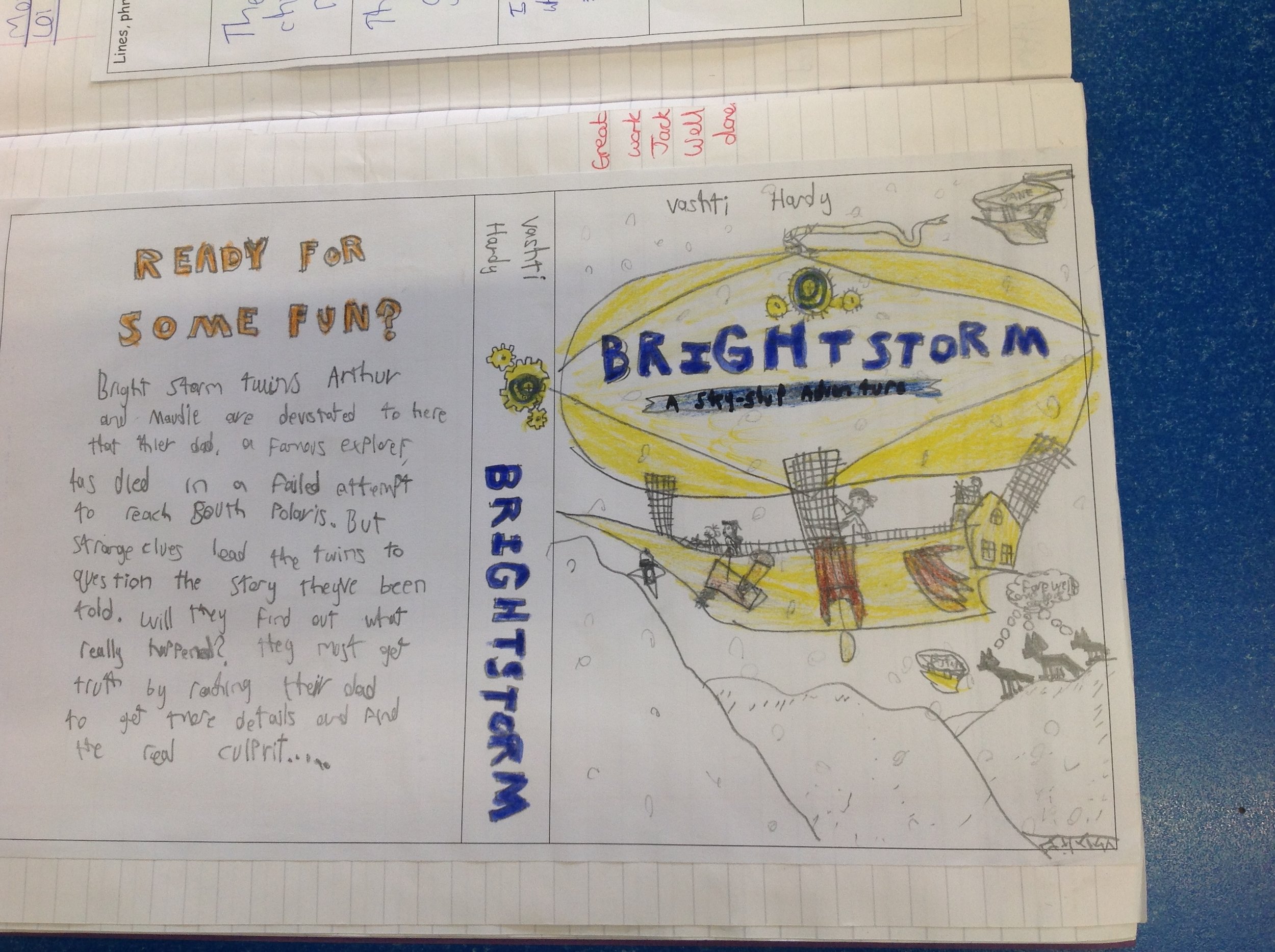 Brightstorm Inspiration — Vashti Hardy Author