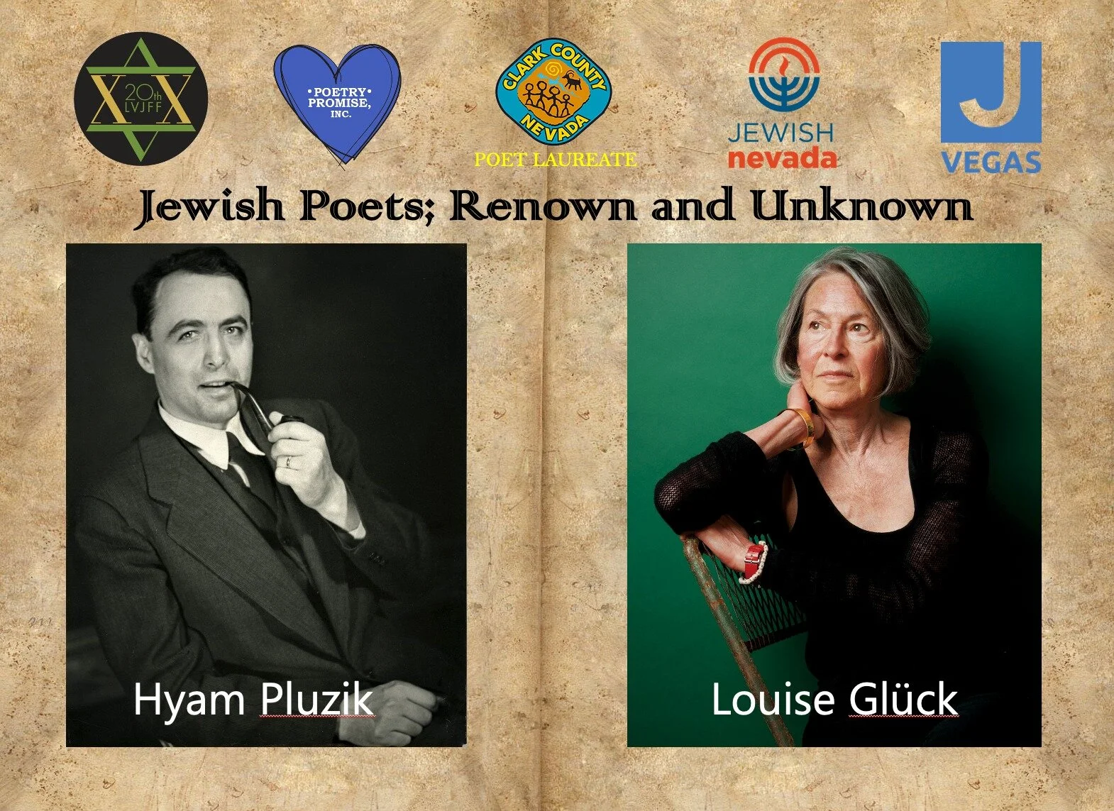 Jewish Poets | Louise Glück | Hyam Plutzik | Las Vegas Jewish Film ...