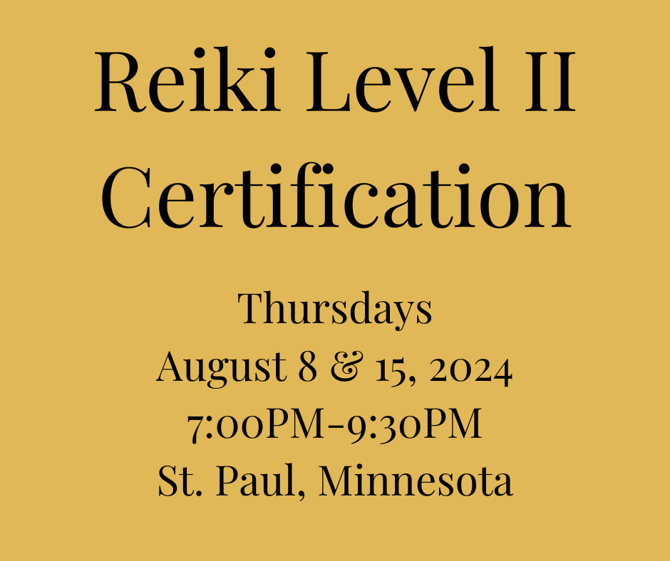 Reiki Training — Nancy Xiong