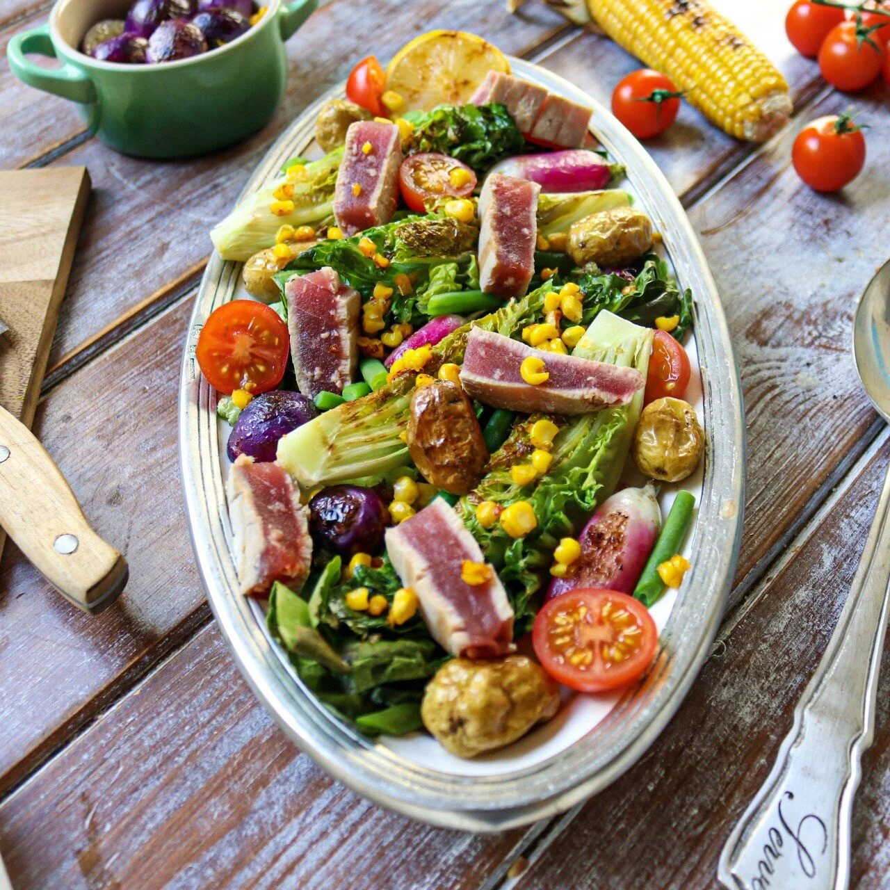 Fancy Tuna Nicoise — The Wright Foodie