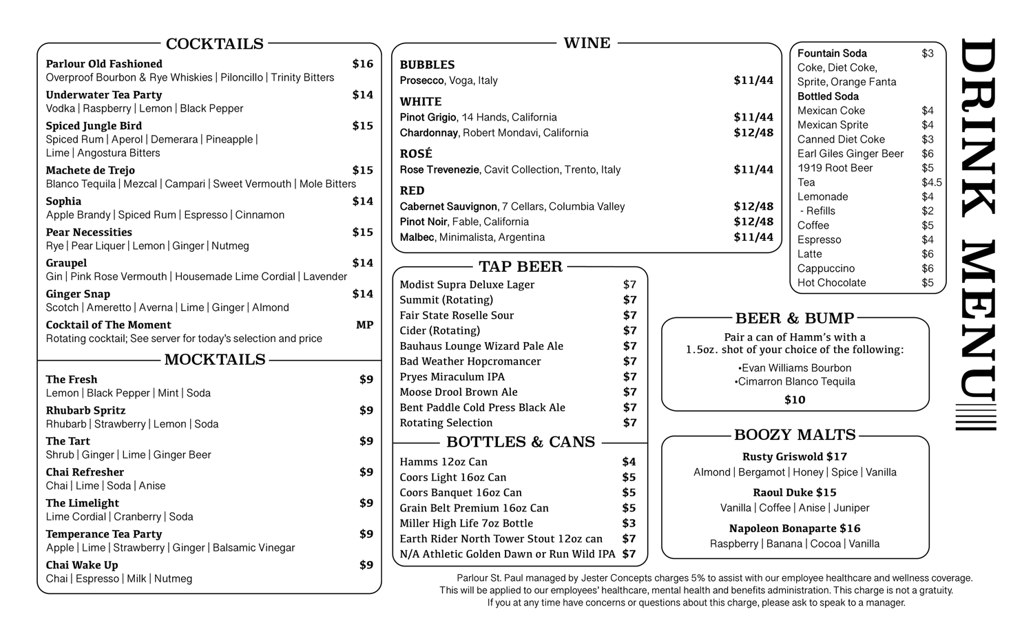 Locations - St. Paul — Parlour Bar
