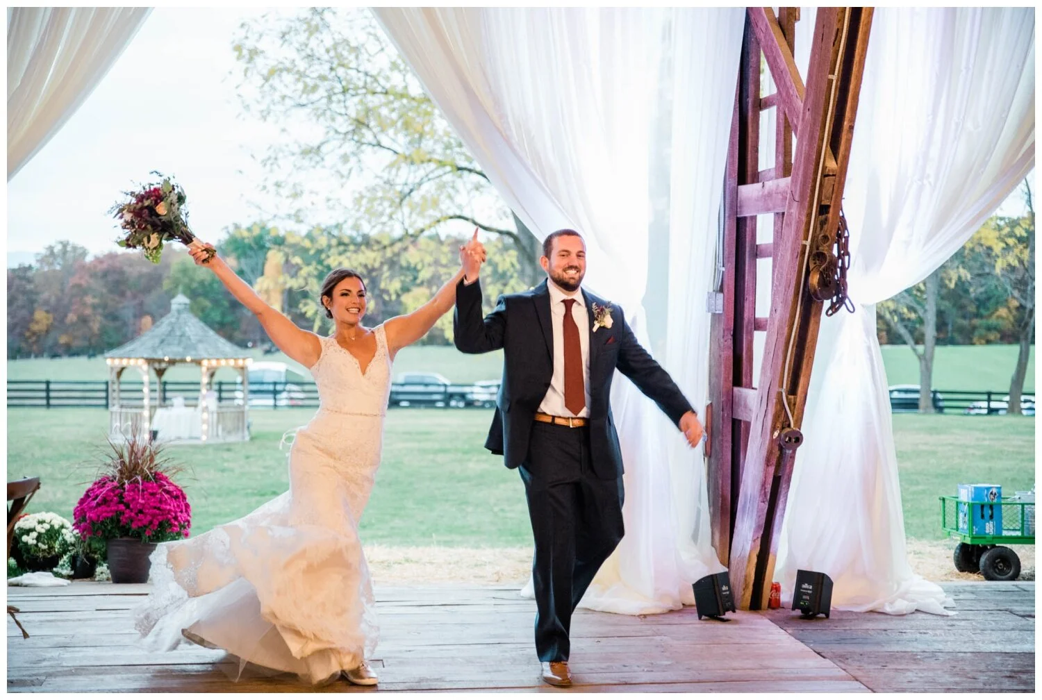 Red August Farm Wedding | Emily & Kyle