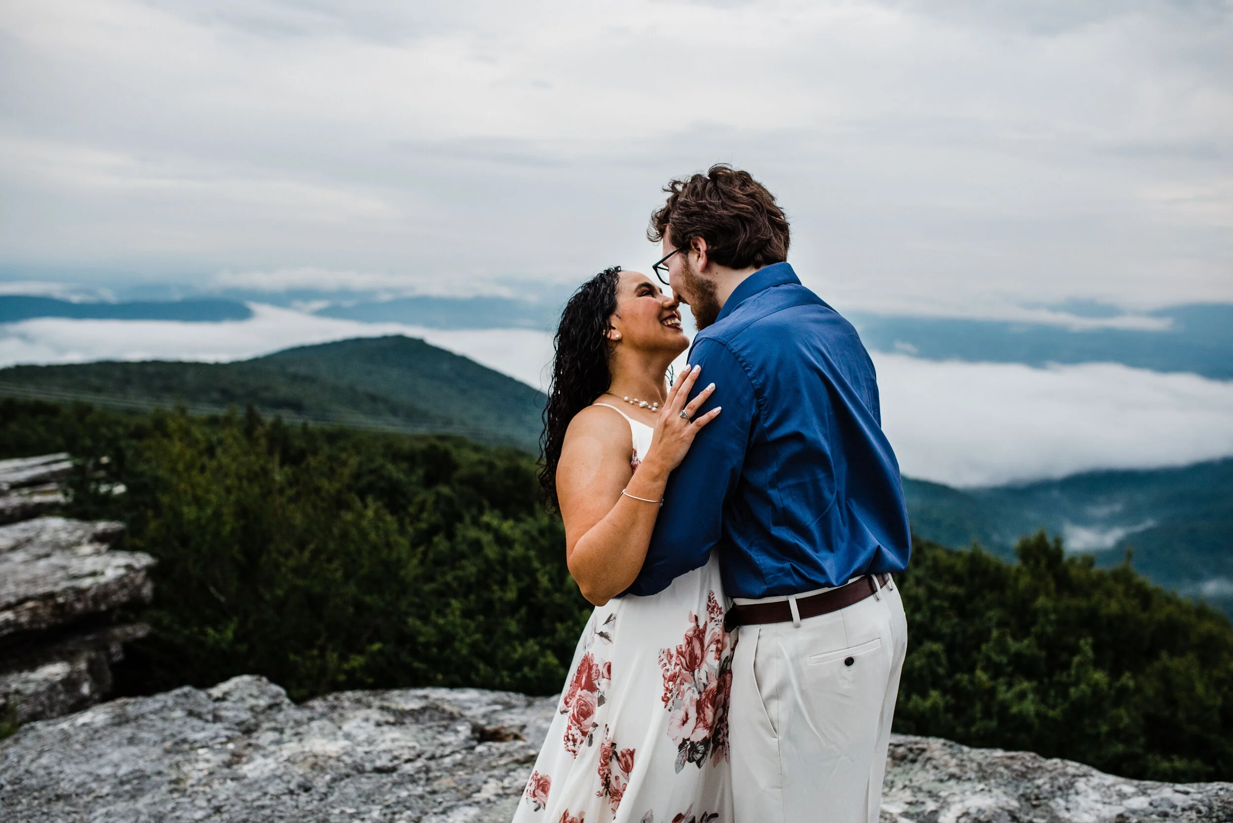 A Mountaintop Engagement - Stephanie & Brandon