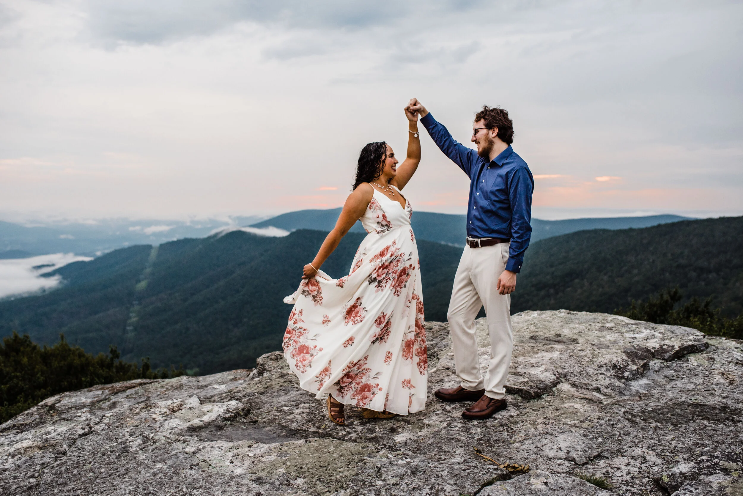 A Mountaintop Engagement - Stephanie & Brandon
