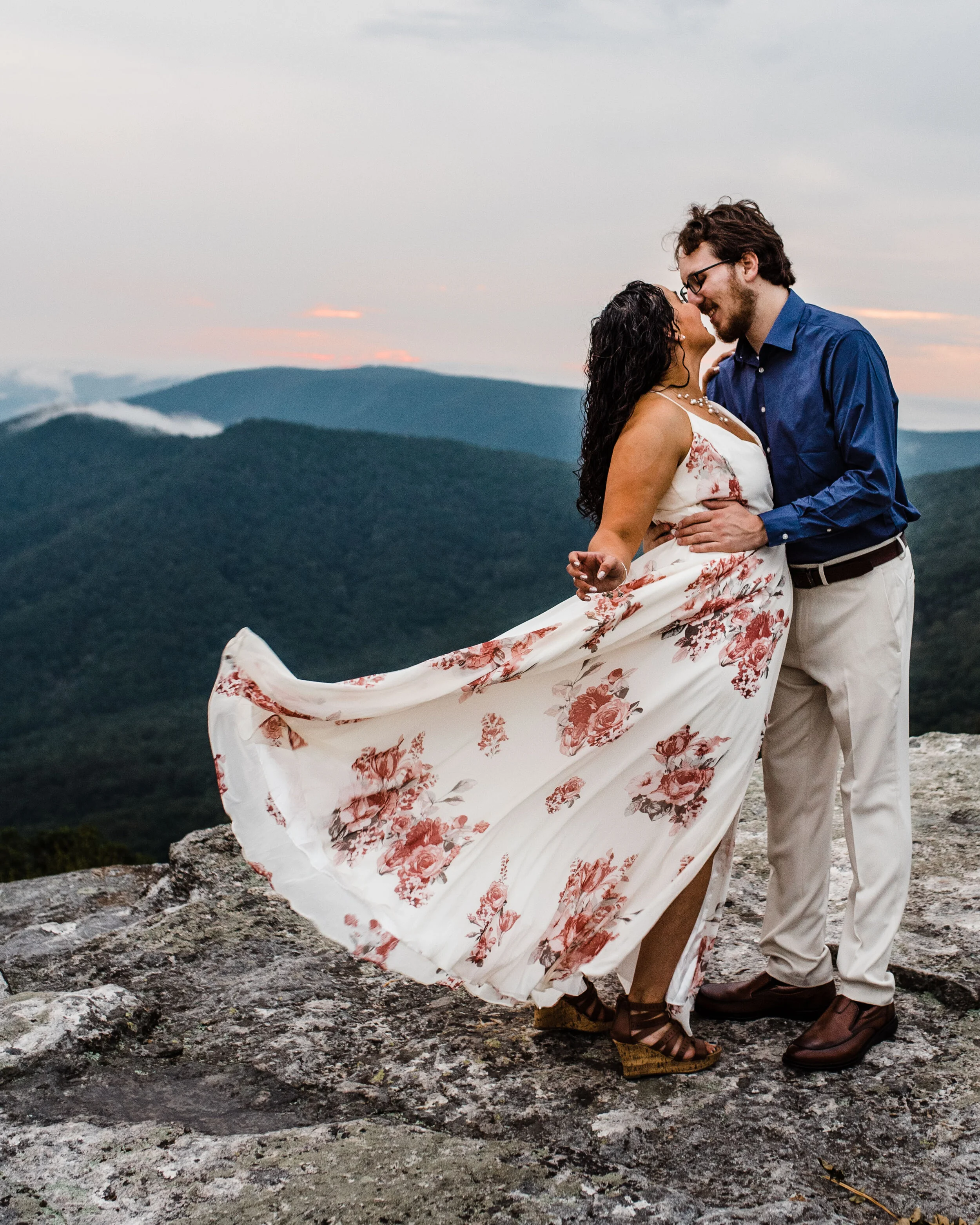 A Mountaintop Engagement - Stephanie & Brandon