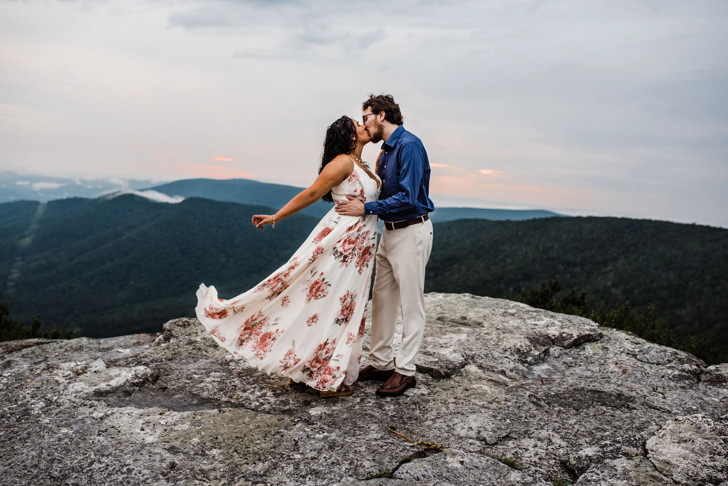 A Mountaintop Engagement - Stephanie & Brandon