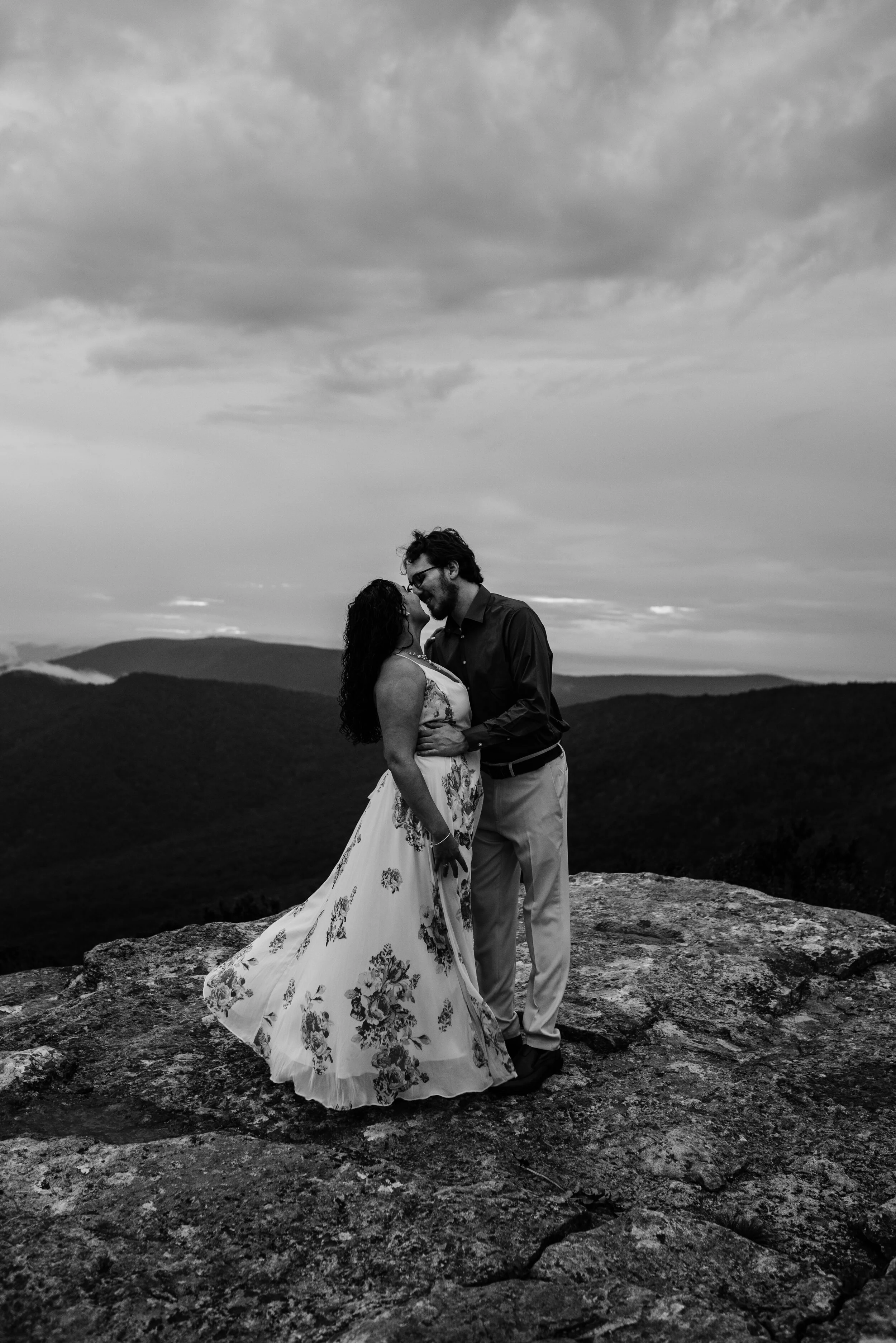 A Mountaintop Engagement - Stephanie & Brandon