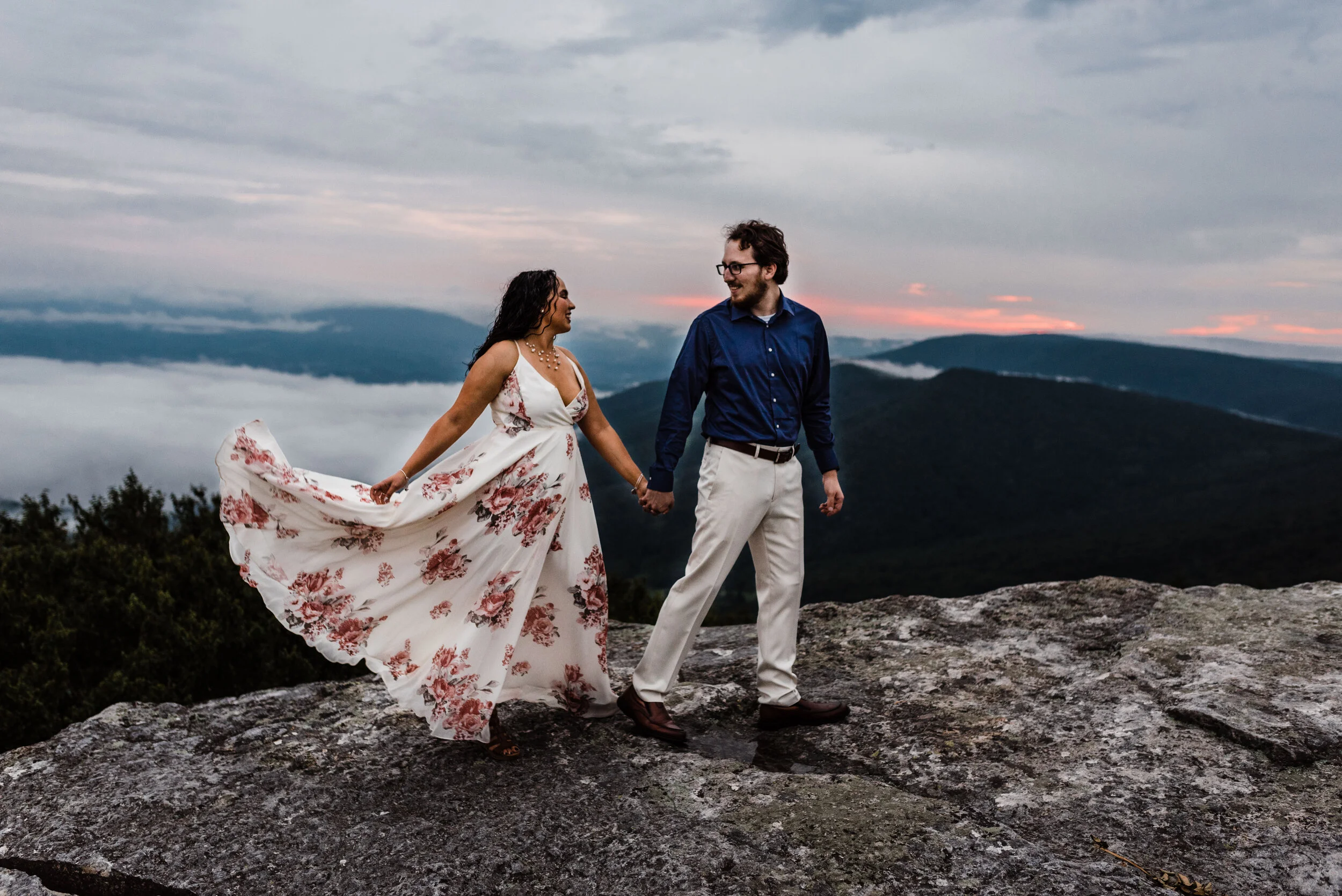 A Mountaintop Engagement - Stephanie & Brandon