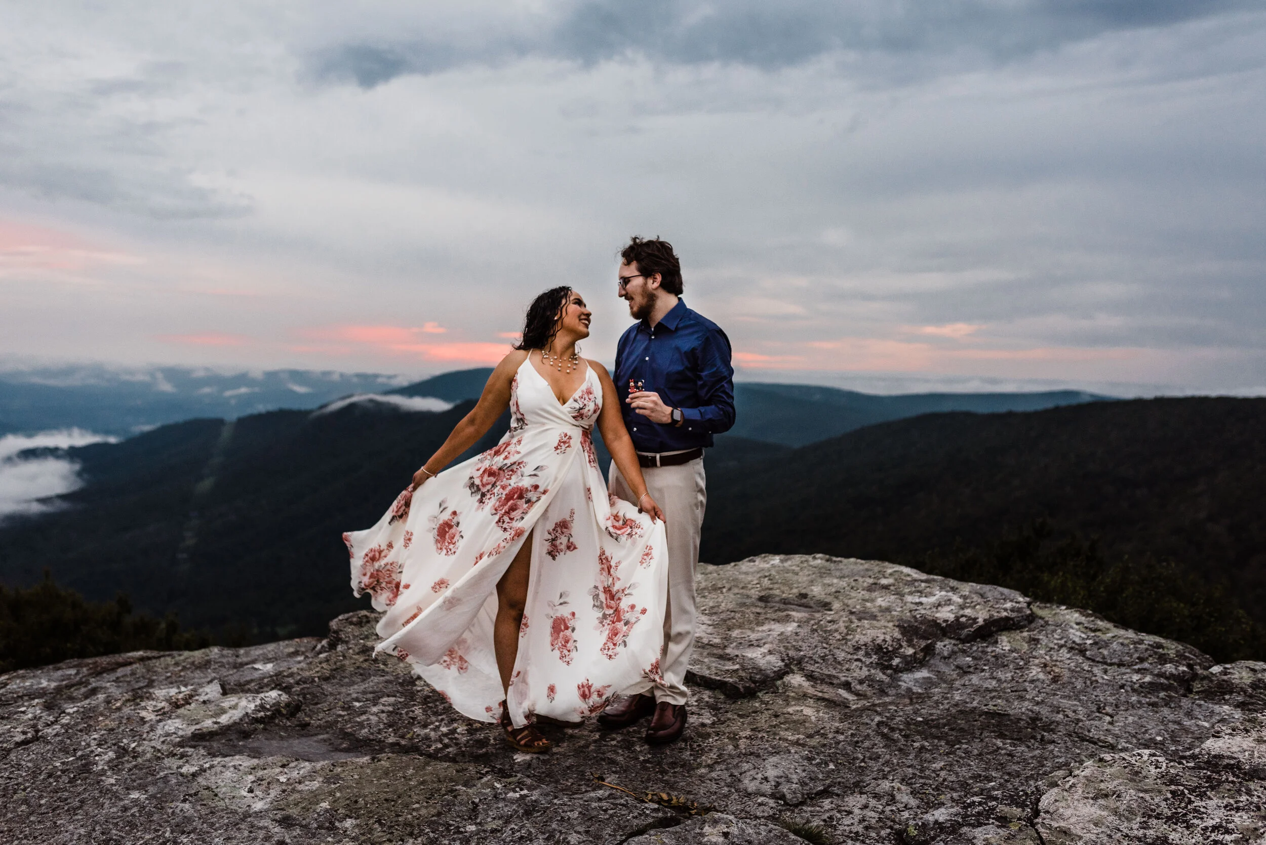 A Mountaintop Engagement - Stephanie & Brandon