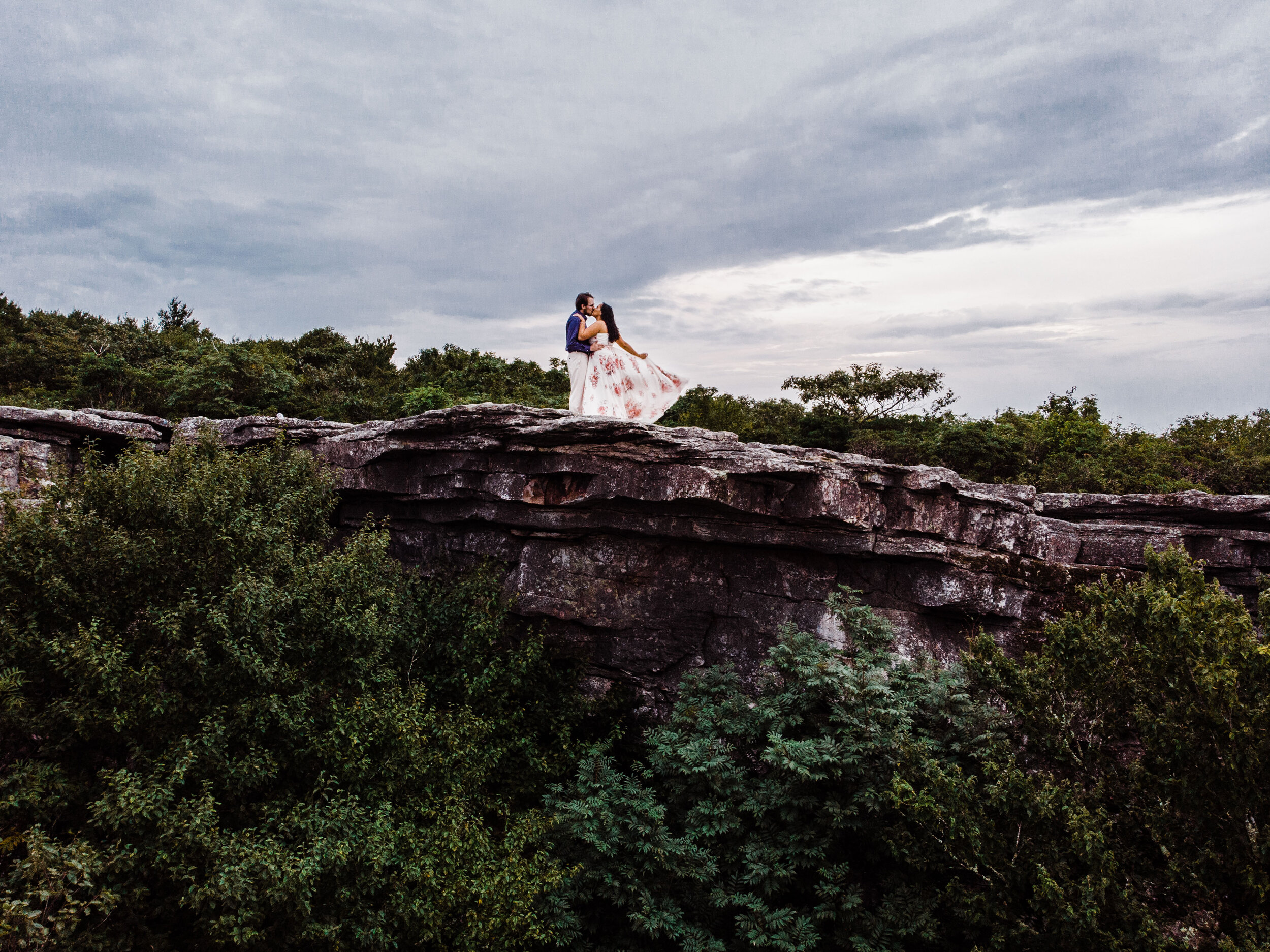 A Mountaintop Engagement - Stephanie & Brandon