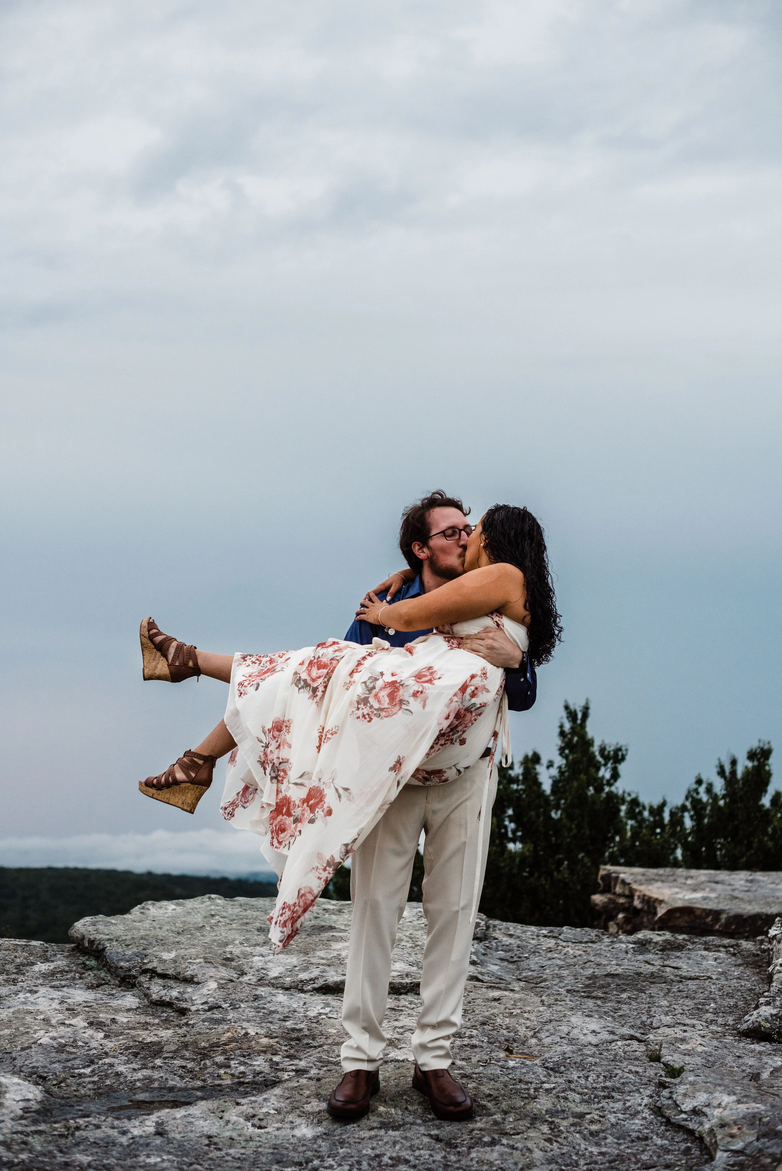 A Mountaintop Engagement - Stephanie & Brandon