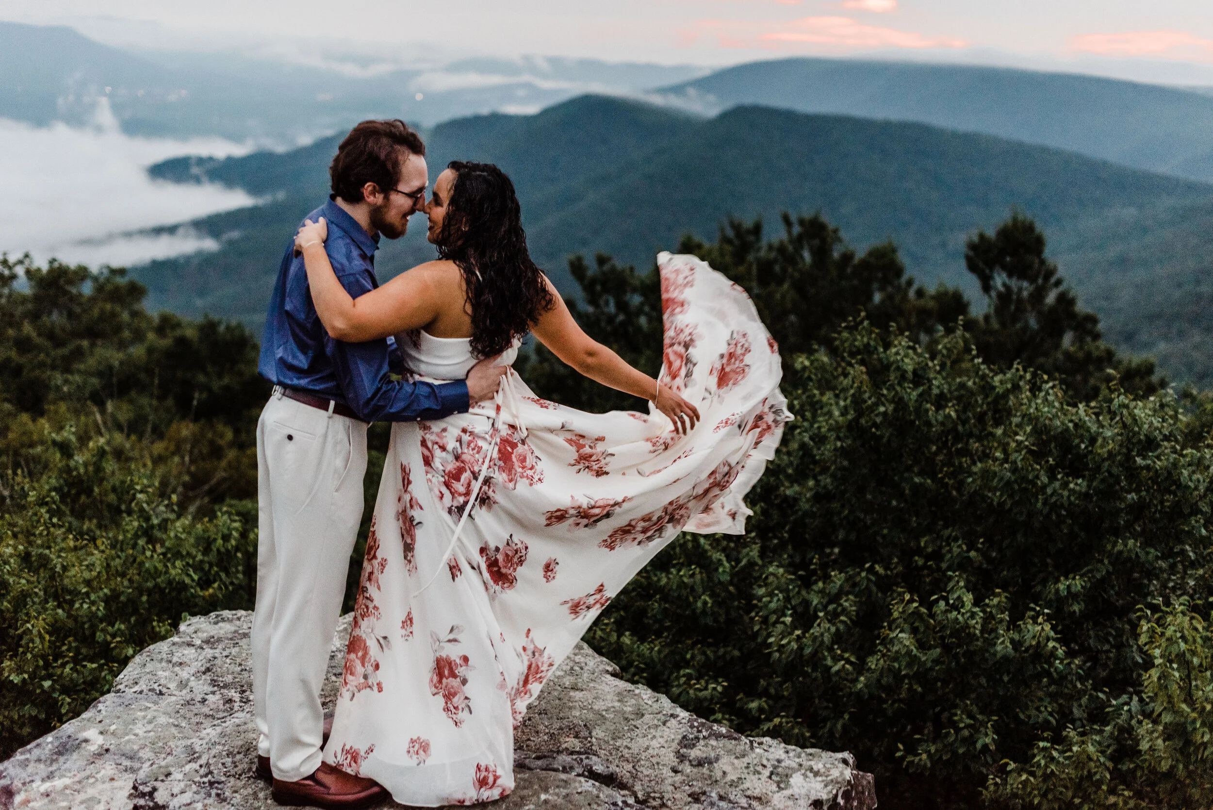 A Mountaintop Engagement - Stephanie & Brandon