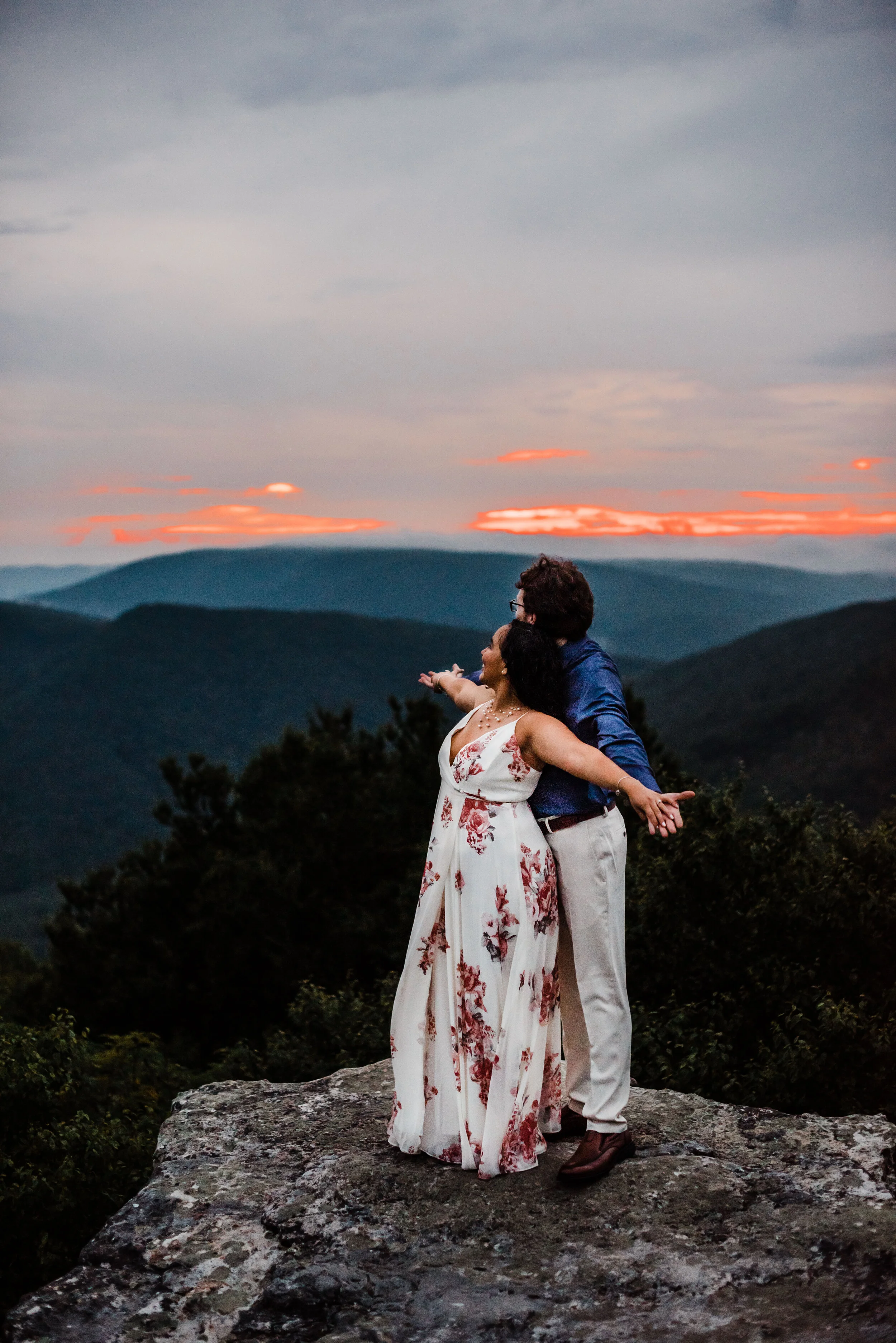 A Mountaintop Engagement - Stephanie & Brandon