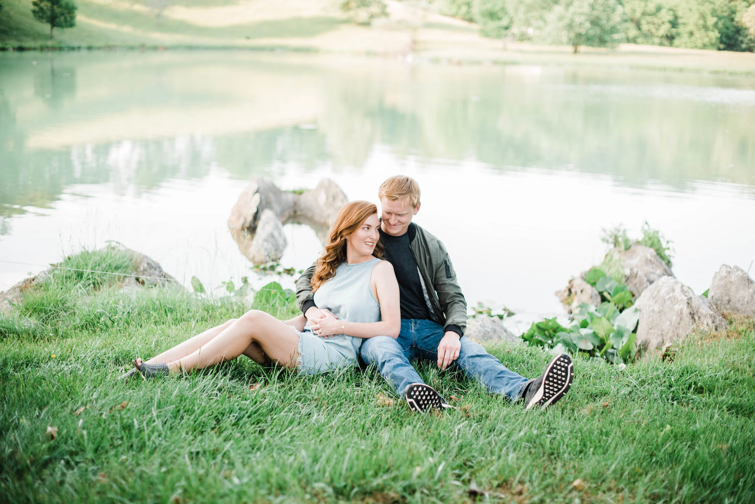 Big Spring Farm Engagement Photos in Lexington, VA | Kaytlin Lane ...