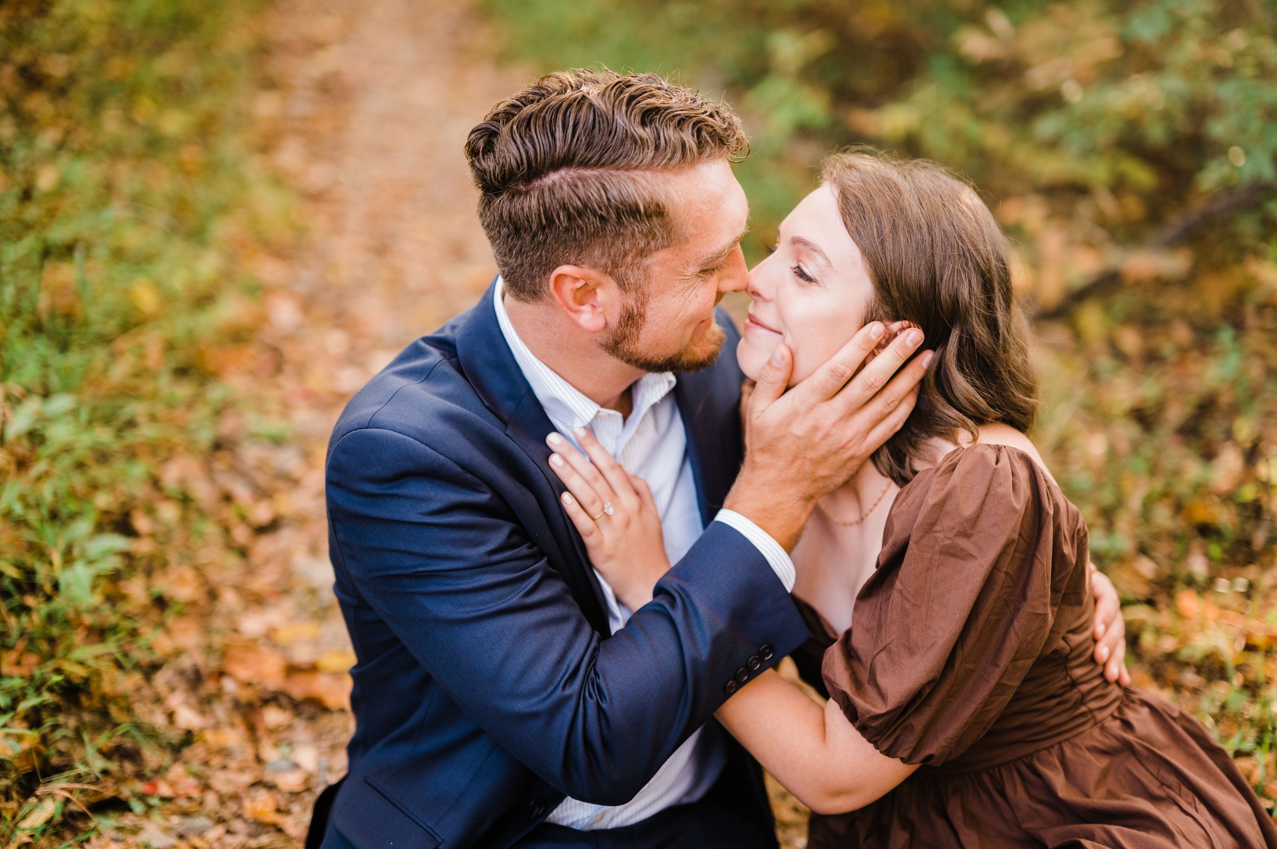 A Roanoke Virginia Engagement Photoshoot - Caroline & Alex