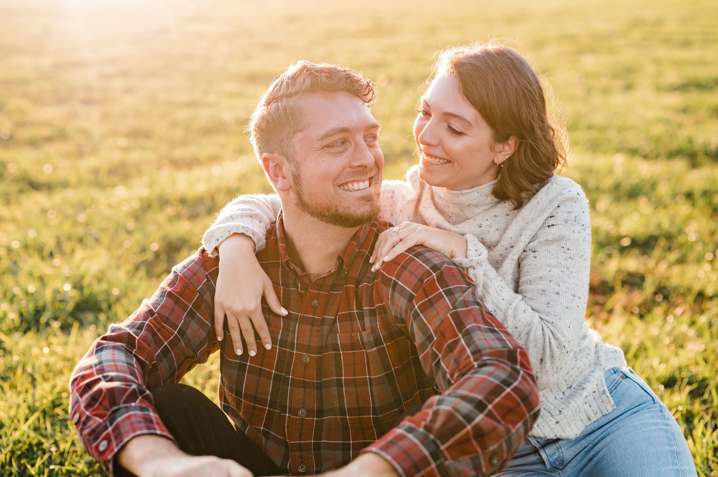 A Roanoke Virginia Engagement Photoshoot - Caroline & Alex