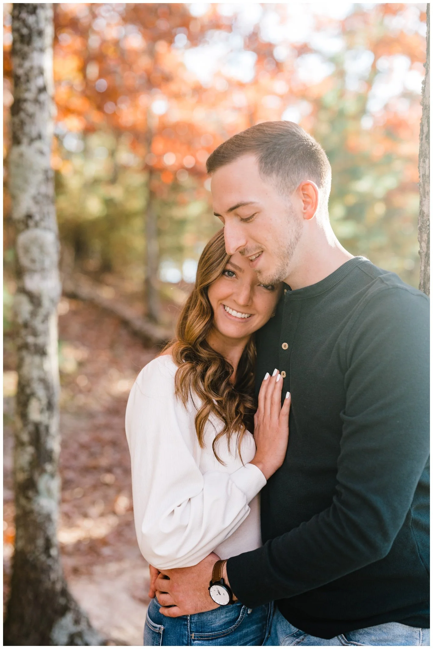 A Carvins Cove Roanoke Engagement Session - Malli & Jacob