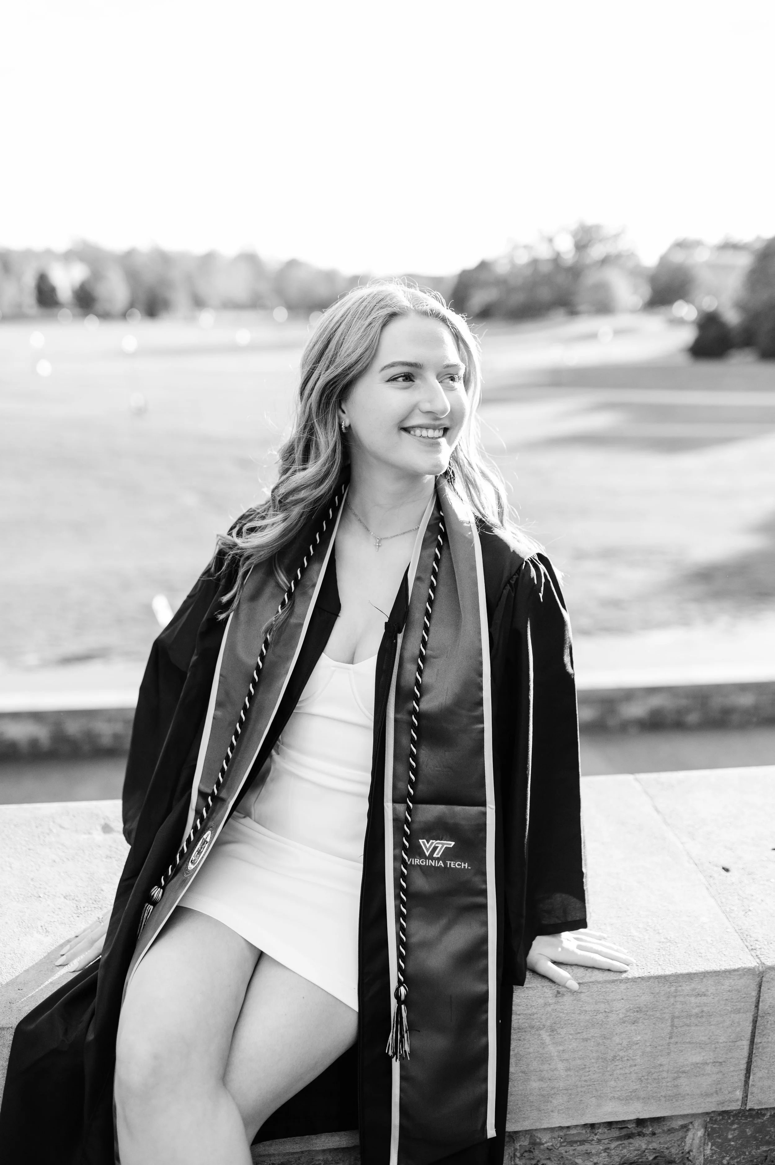 Graduation Session at Virginia Tech - Jessica & Jackson