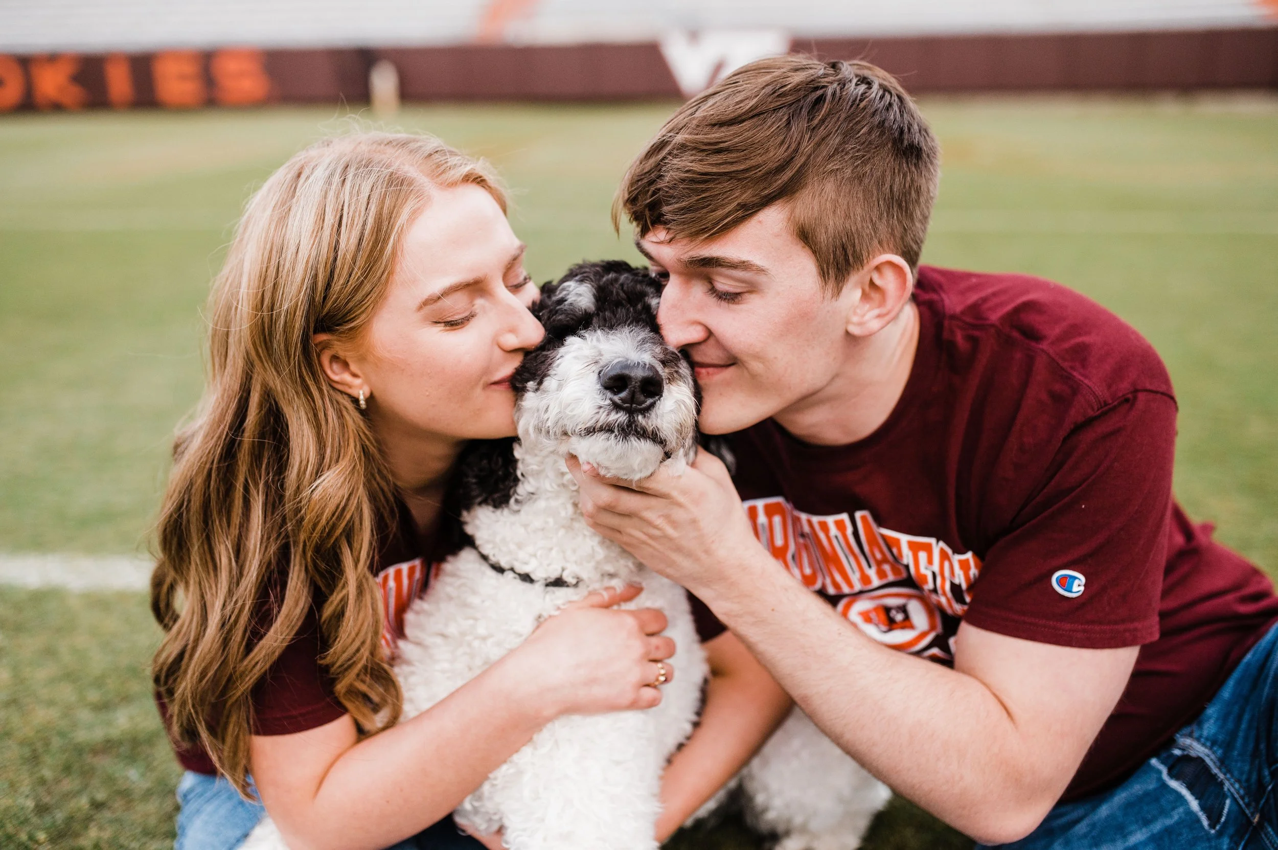 Graduation Session at Virginia Tech - Jessica & Jackson