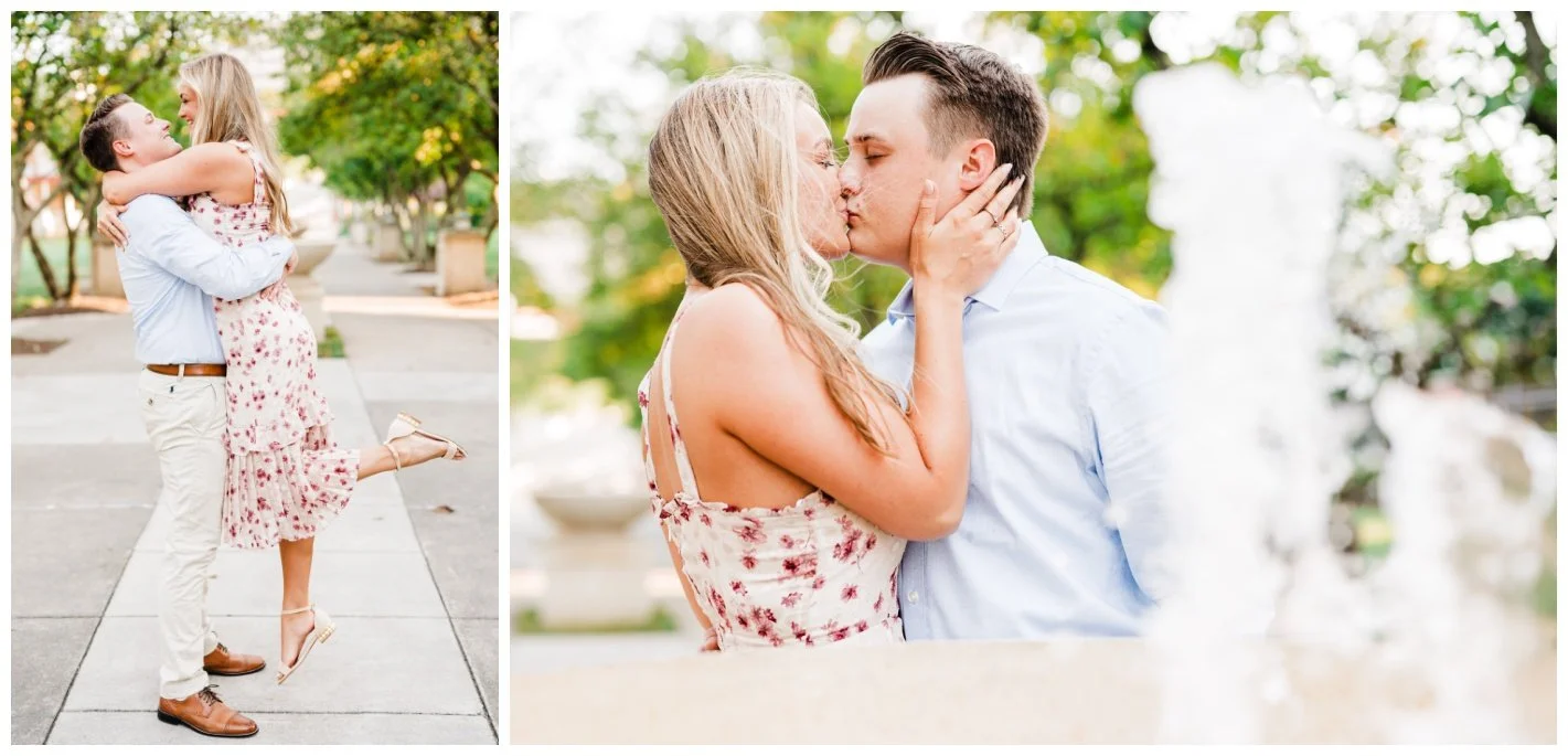 A Downtown Roanoke Engagement Session - Kaitlyn & Grayson