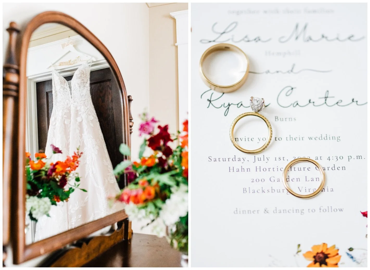 A Hahn Gardens Virginia Tech Wedding - Lisa & Ryan