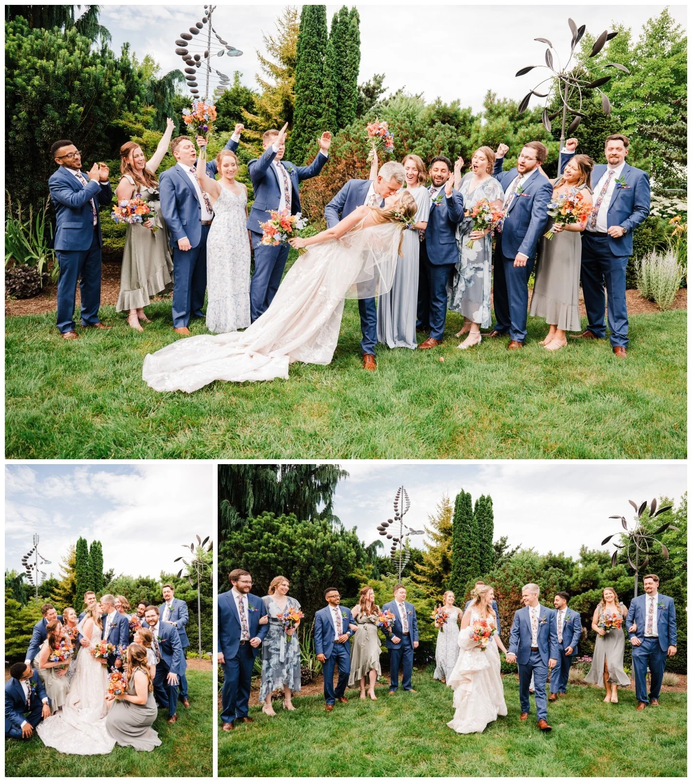 A Hahn Gardens Virginia Tech Wedding - Lisa & Ryan