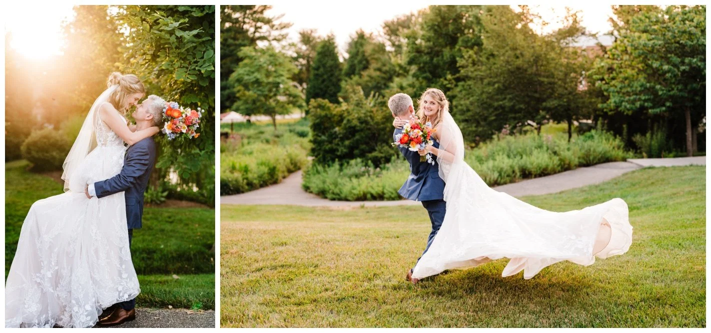 A Hahn Gardens Virginia Tech Wedding - Lisa & Ryan