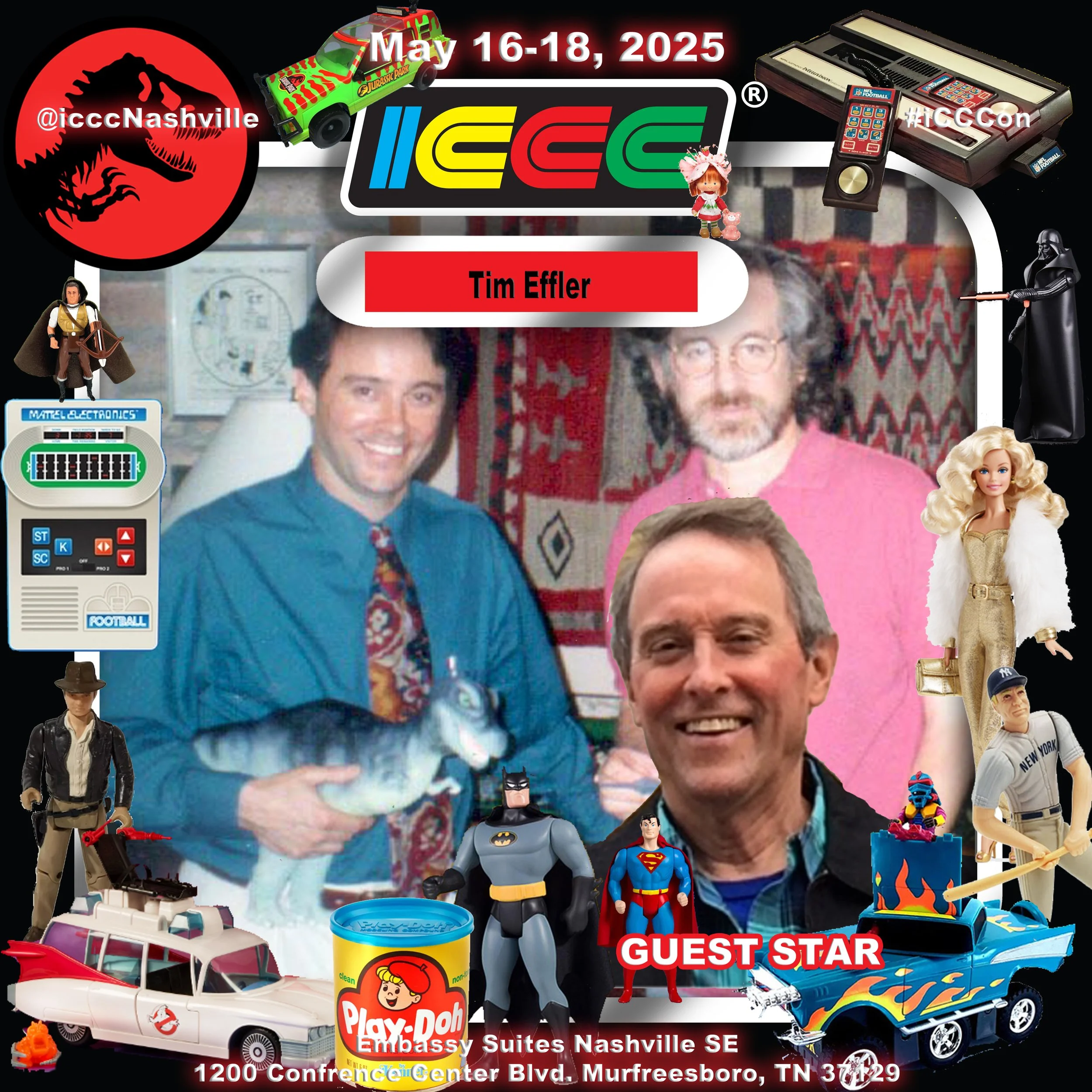 TIM EFFLER, CELEBRATED TOY INDUStry DEVELOPER, TO MEET COLLECTORS AT ICCC 2025