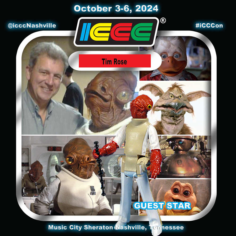 LEGENDARY PUPPETEER AND ACTOR TIM ROSE TO APPEAR AT ICCC 2024