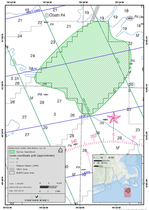 INTER-ARRAY CABLE ROUTE PRE-LAY GRAPNEL RUN (#88) — Vineyard Wind