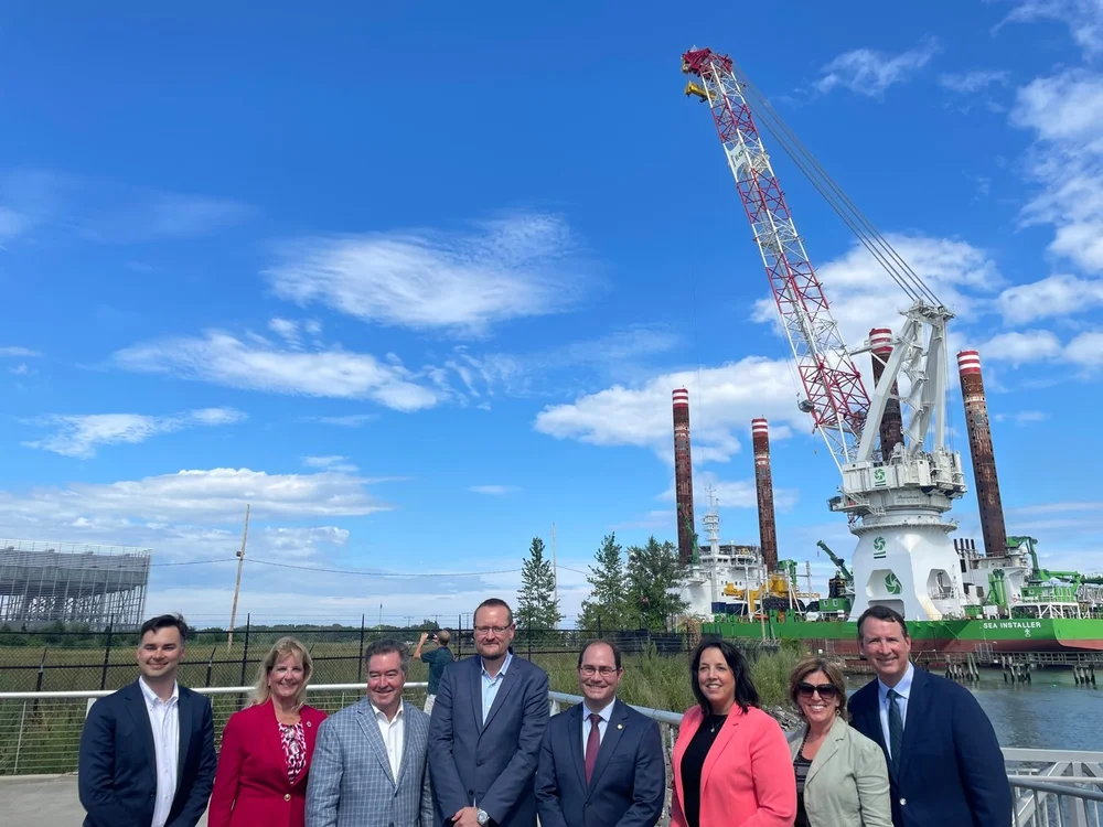 Sea Installer, Vineyard Wind's Turbine Installation Vessel, Arrives in ...