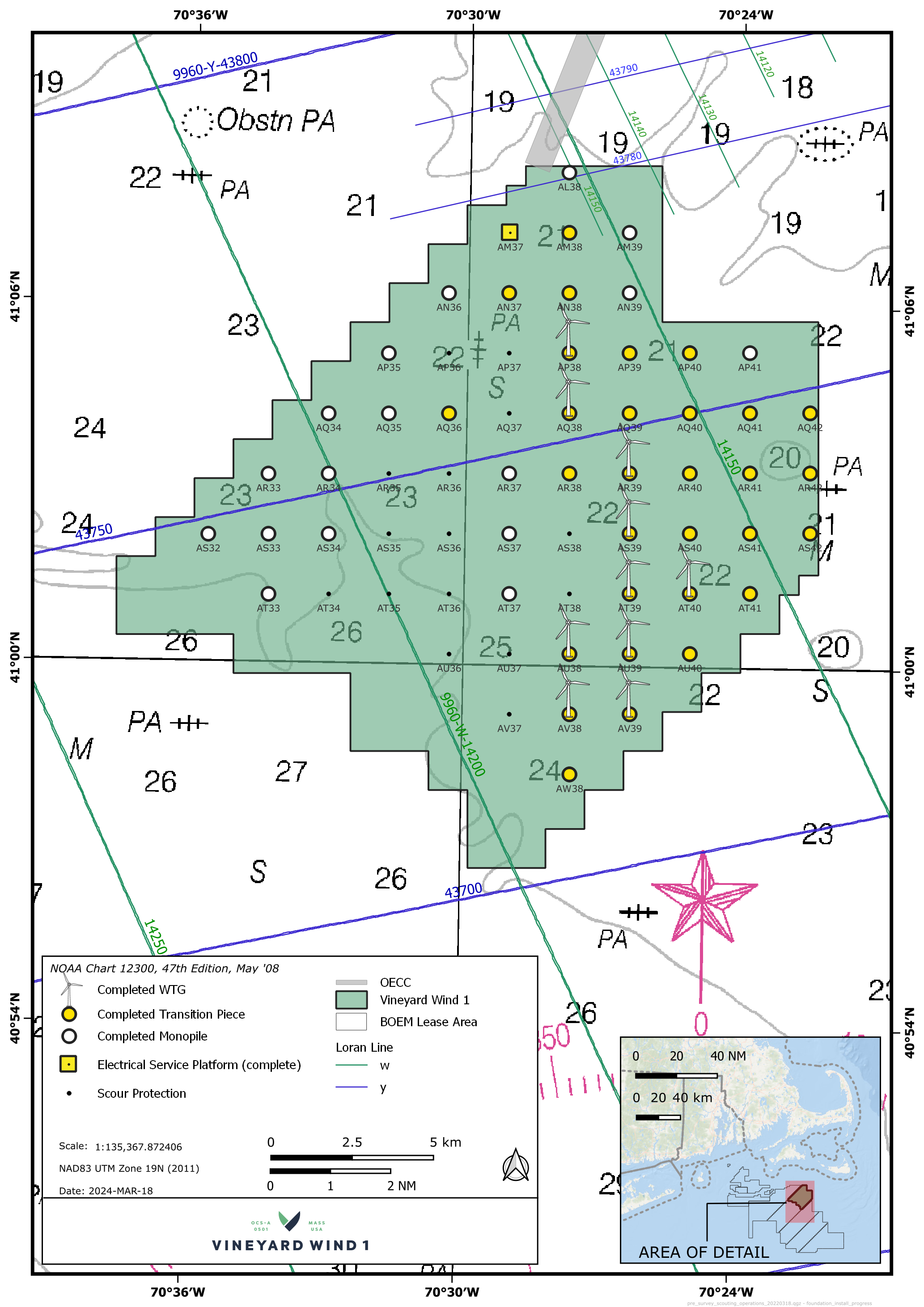 TOWER AND WIND TURBINE GENERATOR (WTG) INSTALLATION — Vineyard Wind