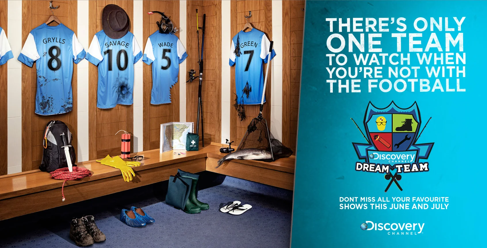 Dream Team - Discovery Channel (key art) — Stephen Royle