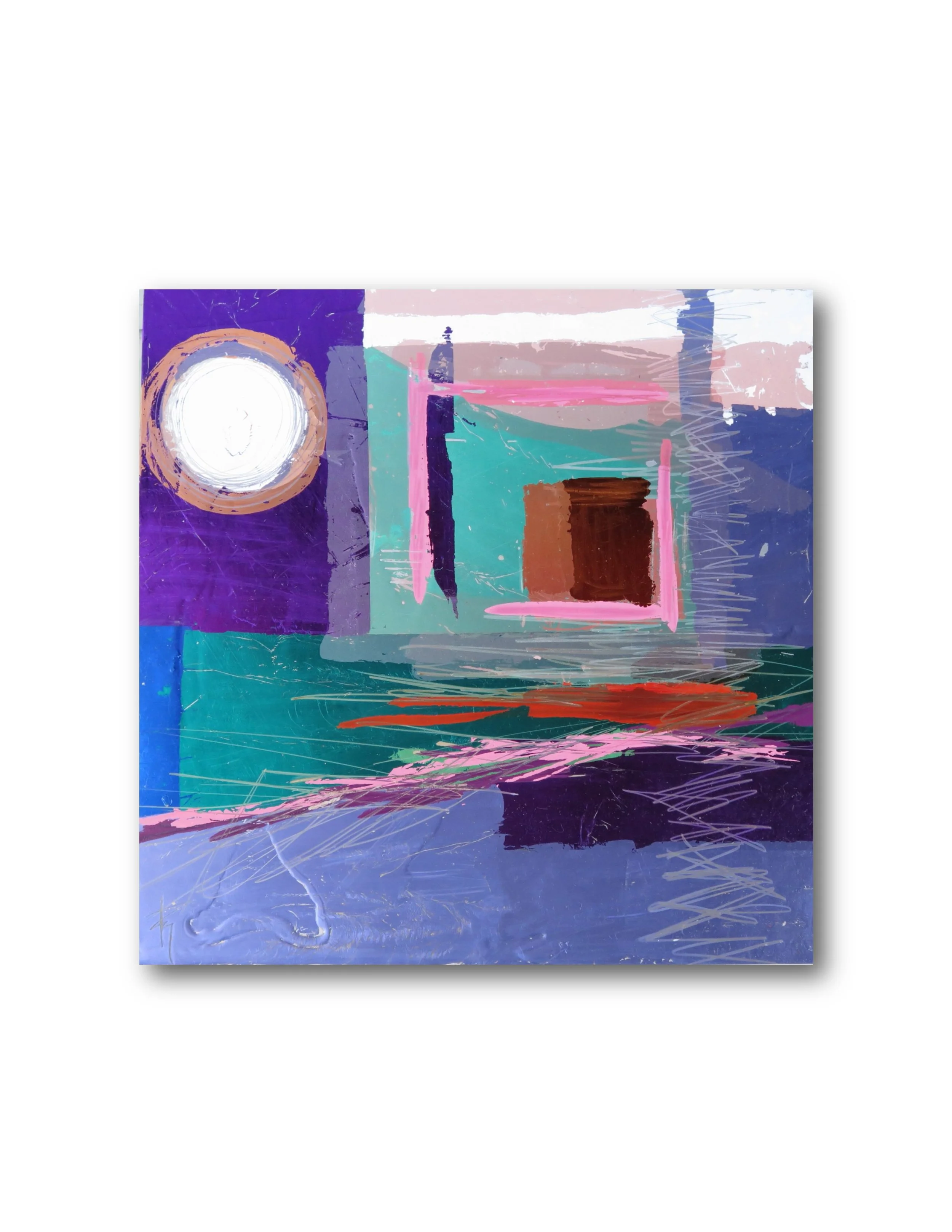 Story Square XIII — Kimberlee Rocca Studio Art