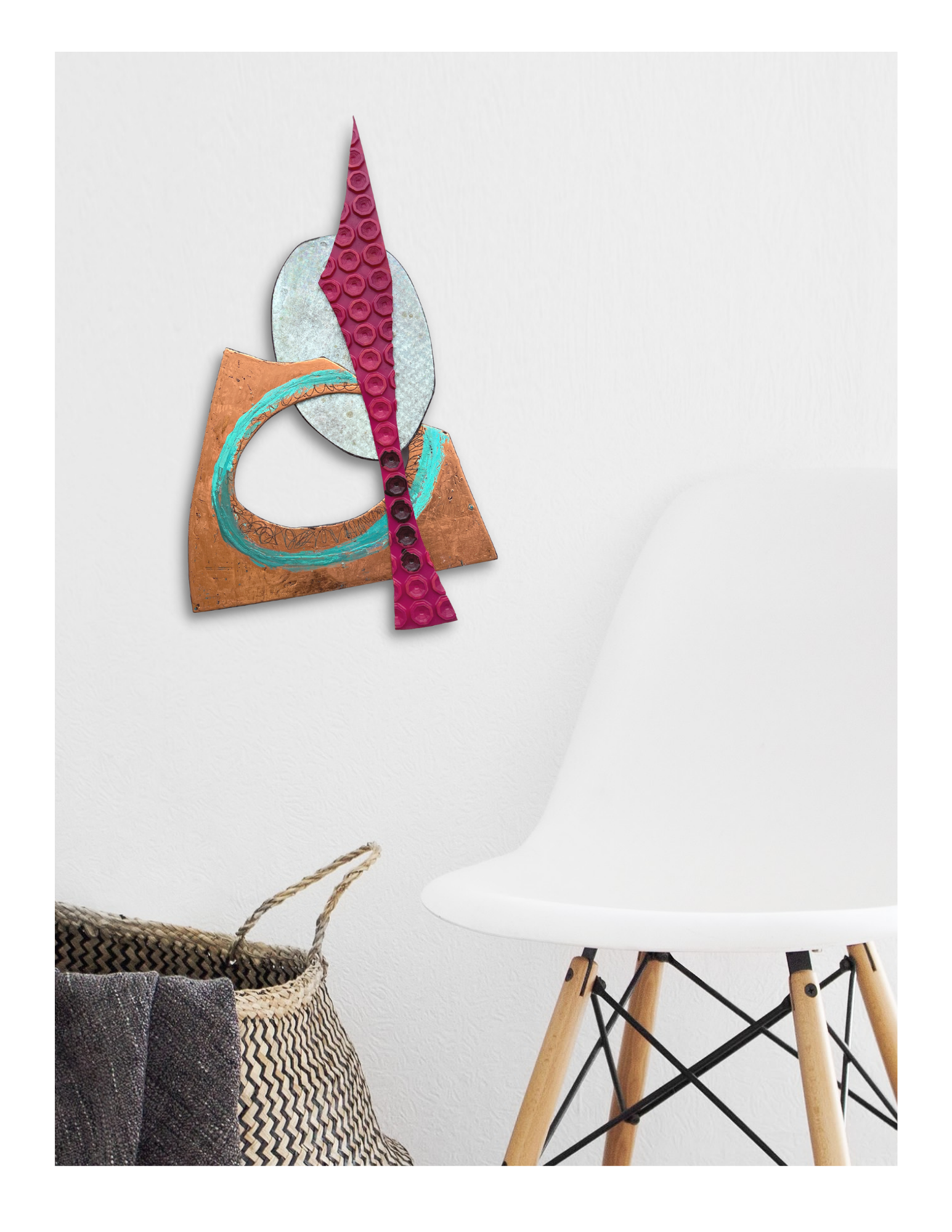 Split Moon Eclipse 15x25 — Kimberlee Rocca Studio Art