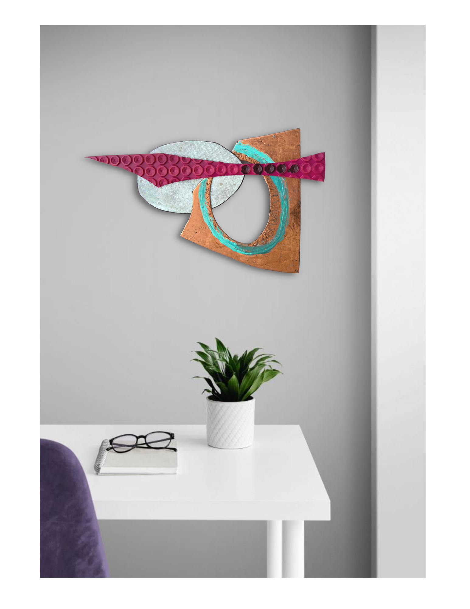 Split Moon Eclipse 15x25 — Kimberlee Rocca