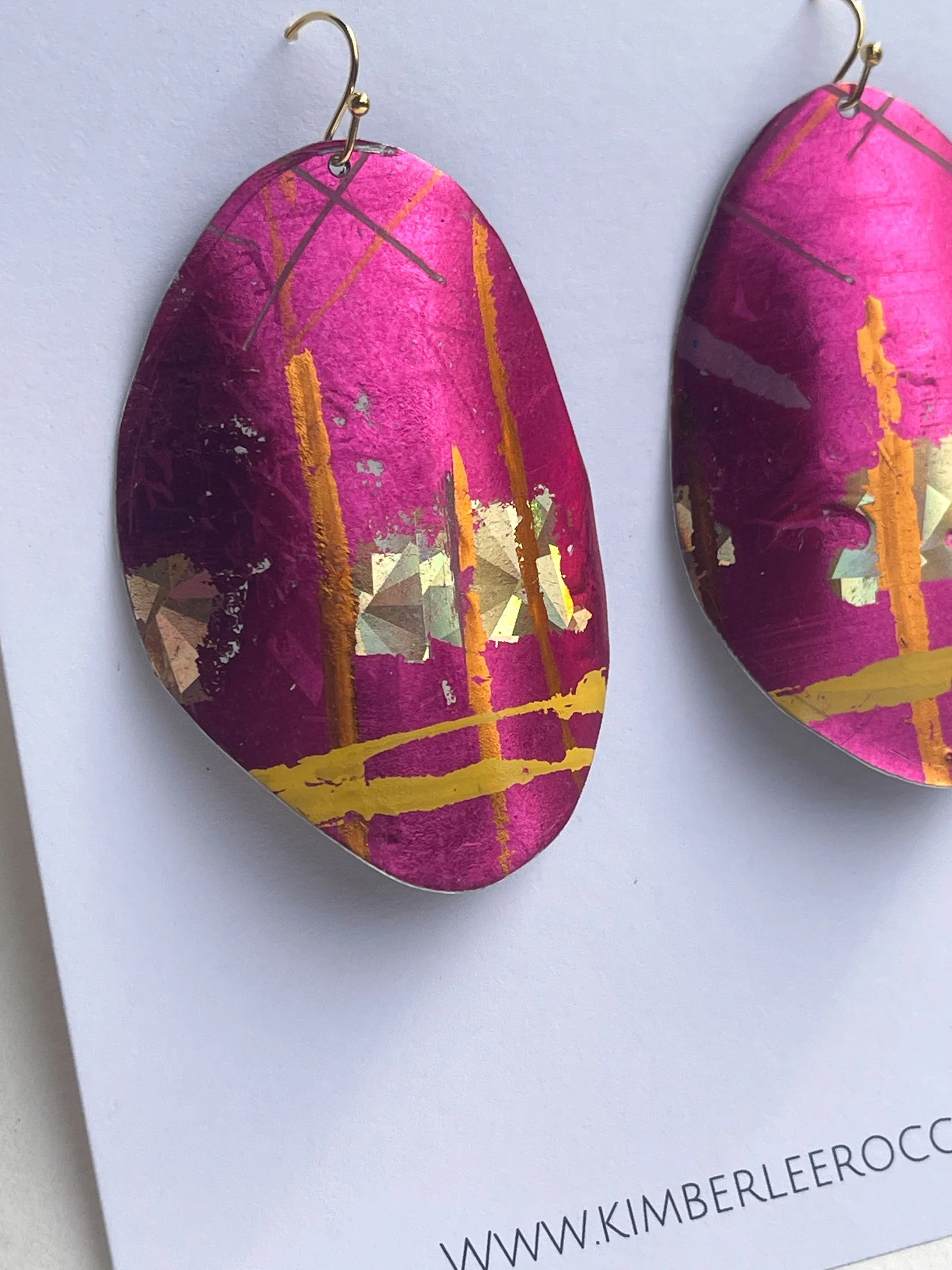 Statement Earrings — Kimberlee Rocca Studio Art