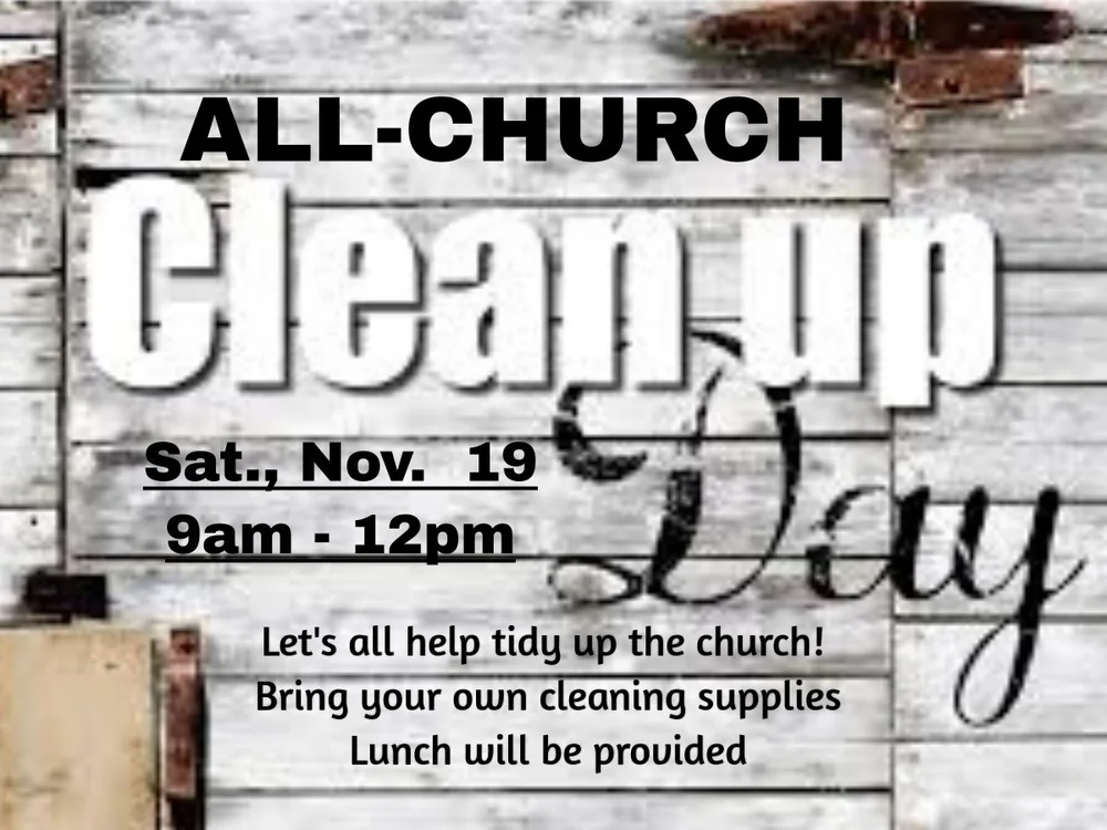 All Church Clean-Up Day — First Evangelical Church Glendale