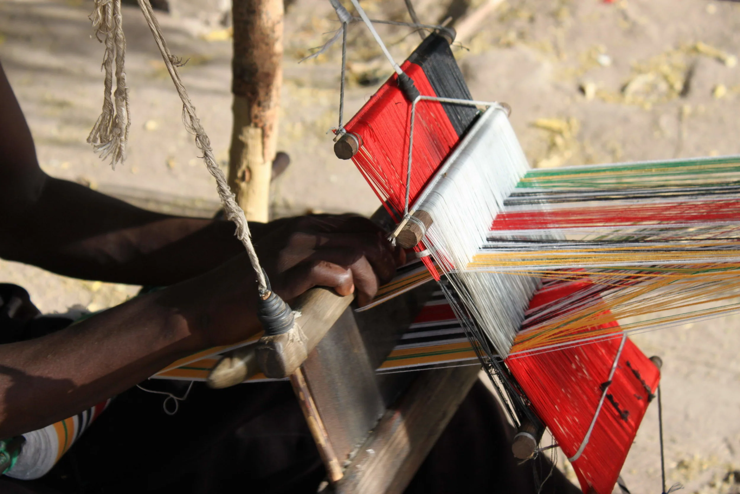 Tissage en Afrique — Sylvie Boyer | Tissage