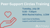 Peer-Support Circles Training — MaTovu