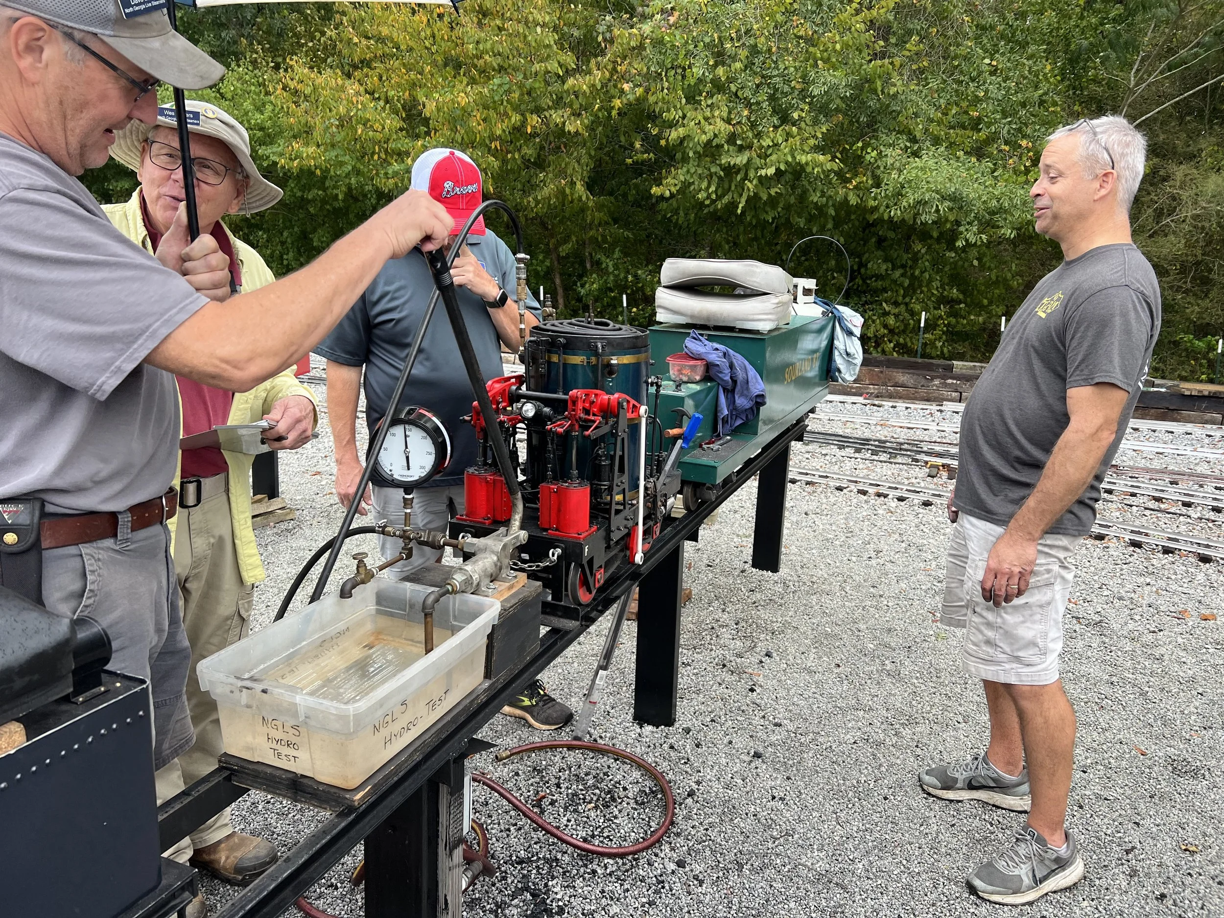 Inspection and Club Fun Day Recap — North Georgia Live Steamers