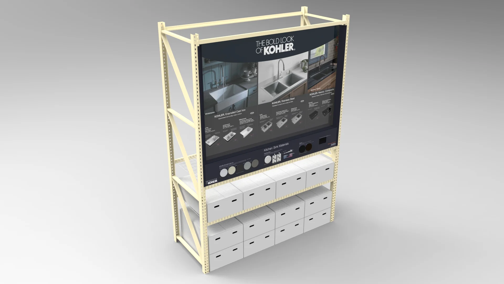 Kohler Sink Display for Home Depot — ConceptWorks | Wisconsin