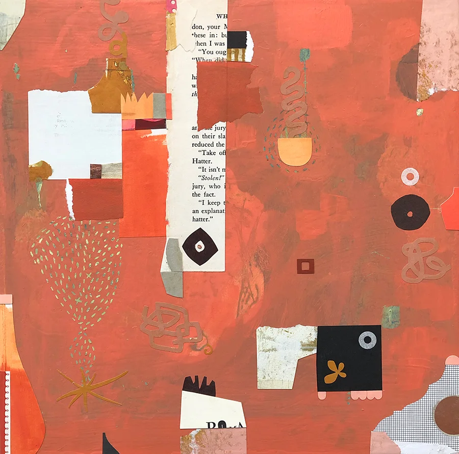 Abstract Collages — Laila Rezai Art