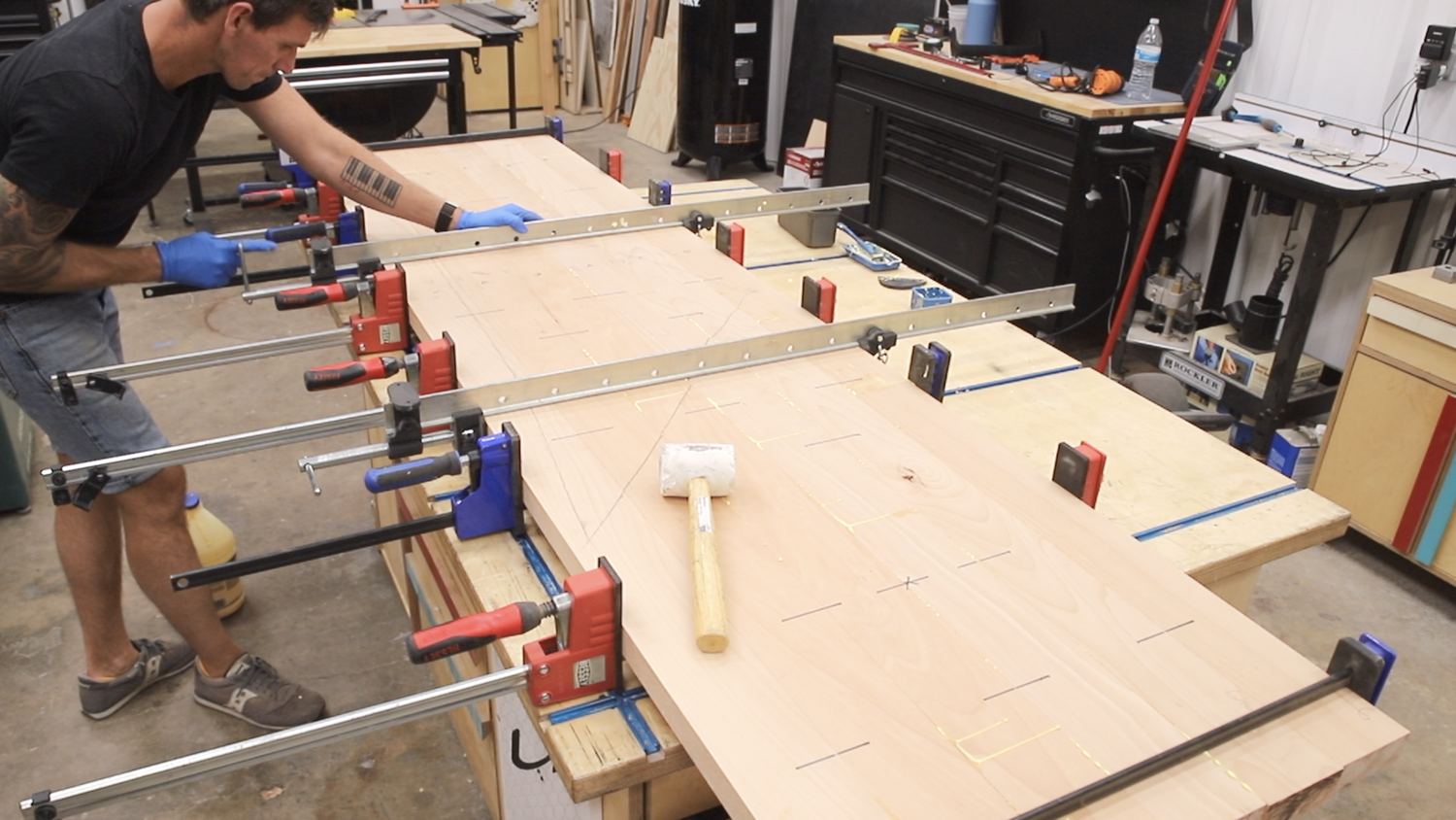 DIY Two Person Dual Workstation Dream Desk — Jonny Builds