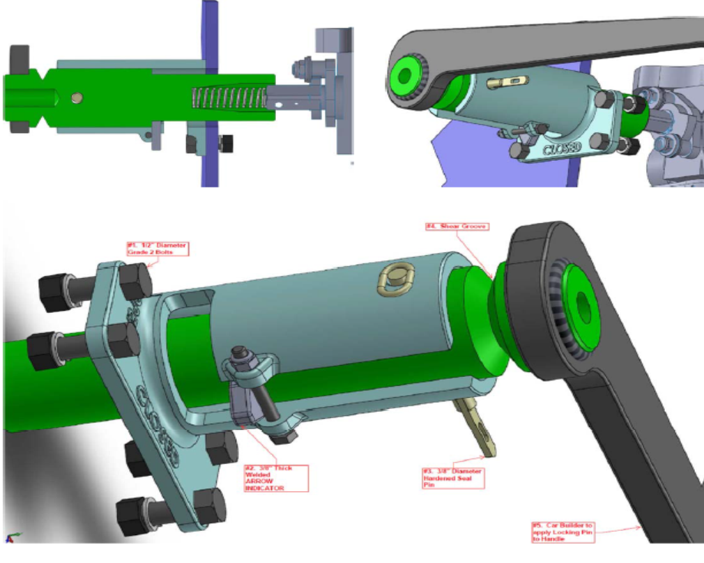 Bottom Outlet Handles — Transquip